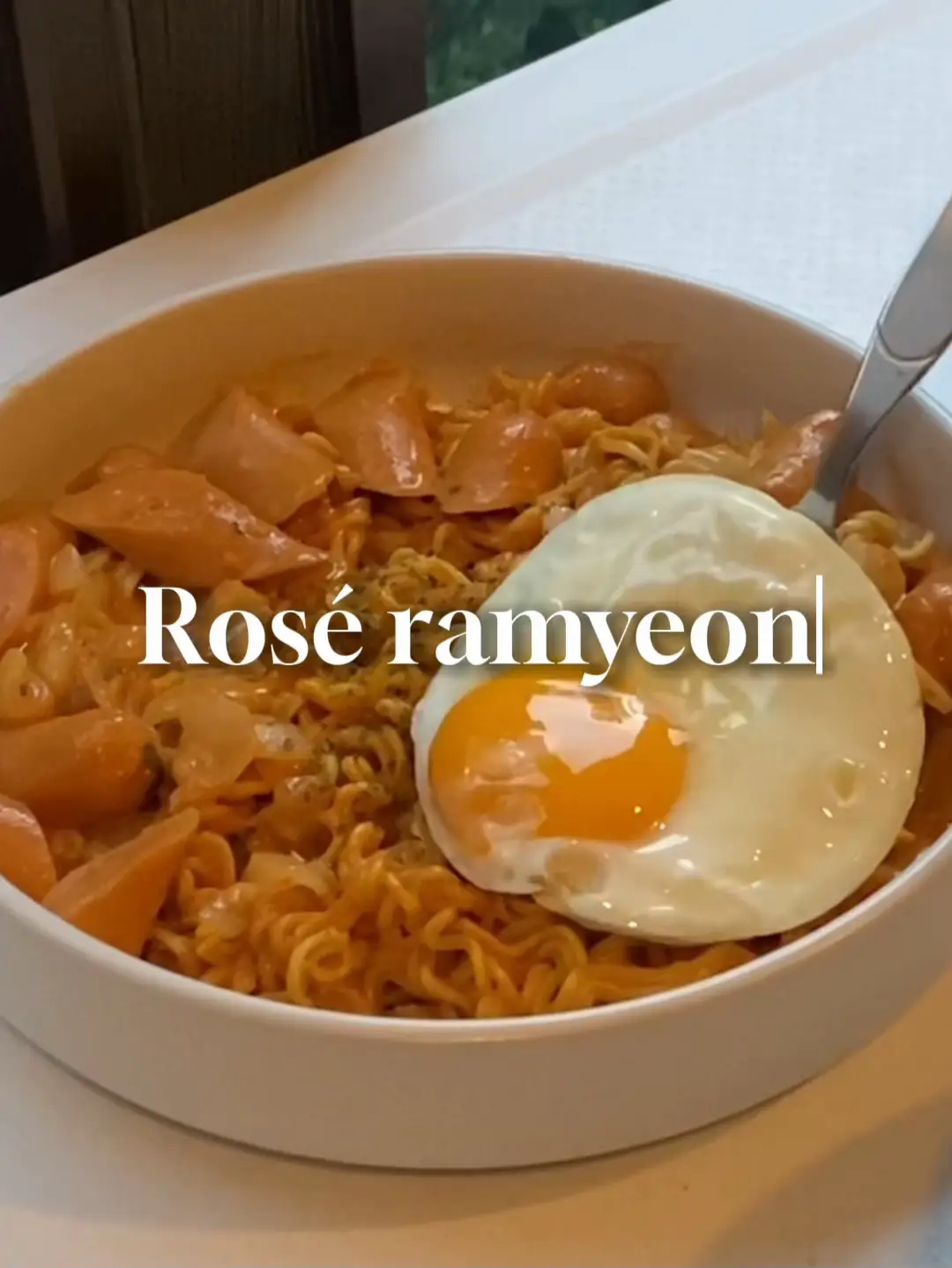 Rosè Ramyeon อาหารเกาหลี ทำง่ายอร่อยชัวร์!!! | วิดีโอที่เผยแพร่โดย Hana ...