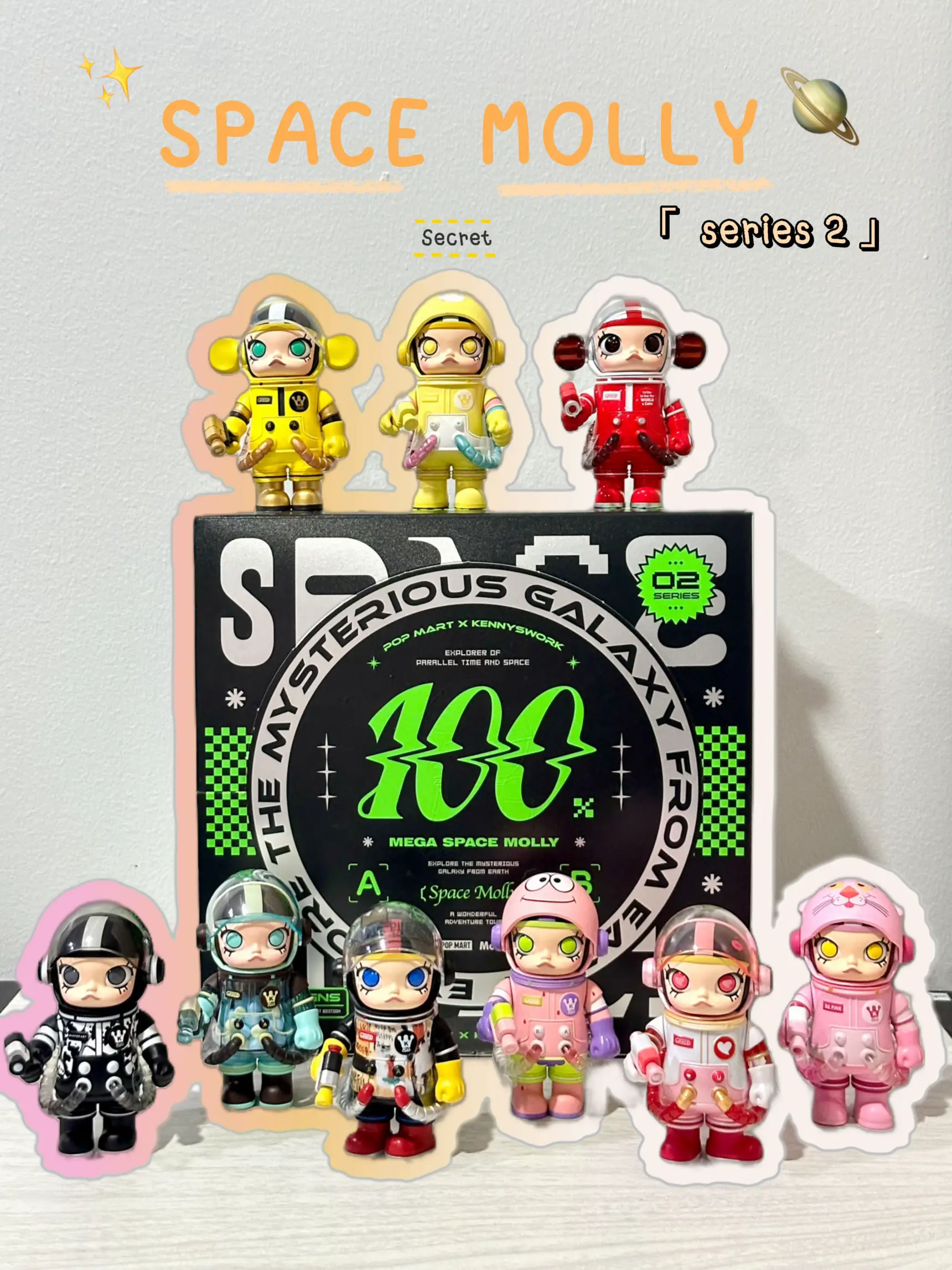 SPACE MOLLY V.2 🪐 | แกลเลอรีที่โพสต์โดย Justkaew ♡ | Lemon8