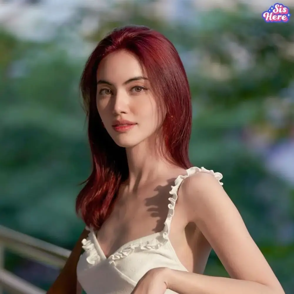 แจกไอเดีย สีผมแดงเชอร์รี 🍒 ️ | แกลเลอรีที่โพสต์โดย Sale Here | Lemon8