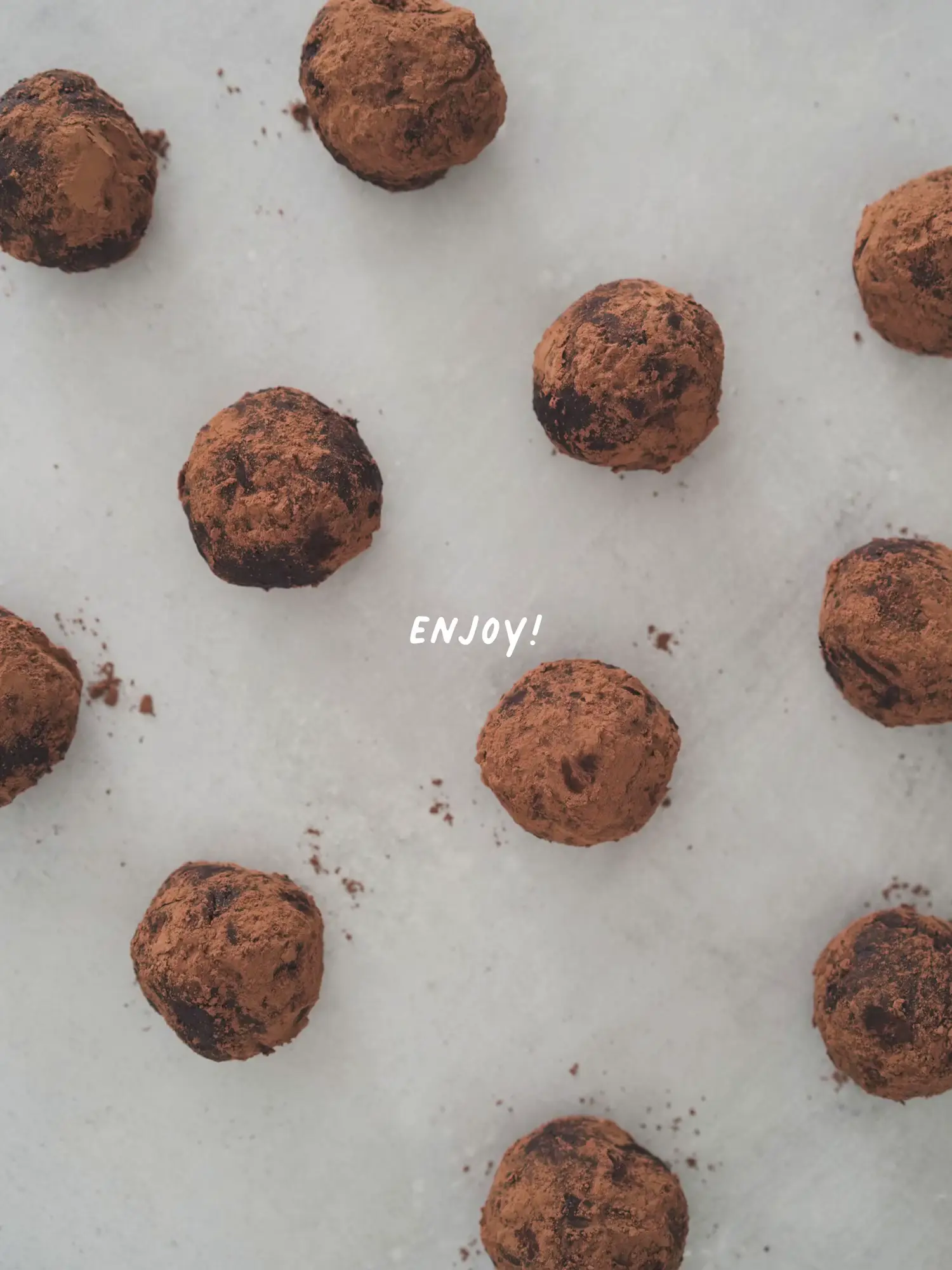 Healthy Dessert: Salted Chocolate Fudge Balls 🟤 | Gallery posted by ThoughtworthyCo | Lemon8