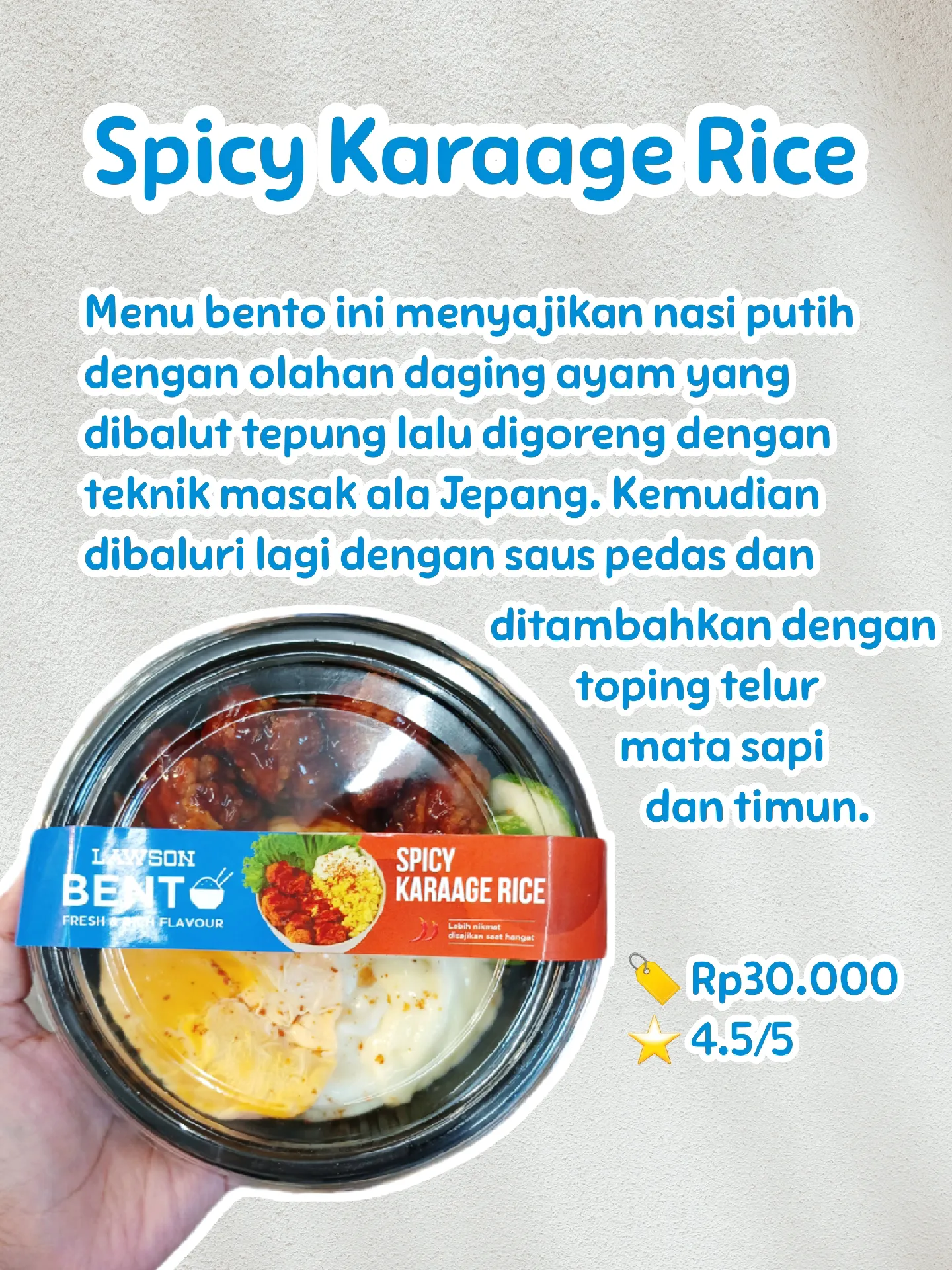 🍲 6 Menu Bento di Lawson Paling Hits Dijamin Enak | Gallery posted by ...