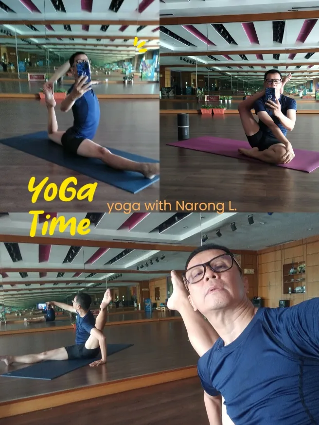 YoGa Time ฝึกโยคะกับคนคุ้นเคย | แกลเลอรีที่โพสต์โดย Narong Yoga | Lemon8