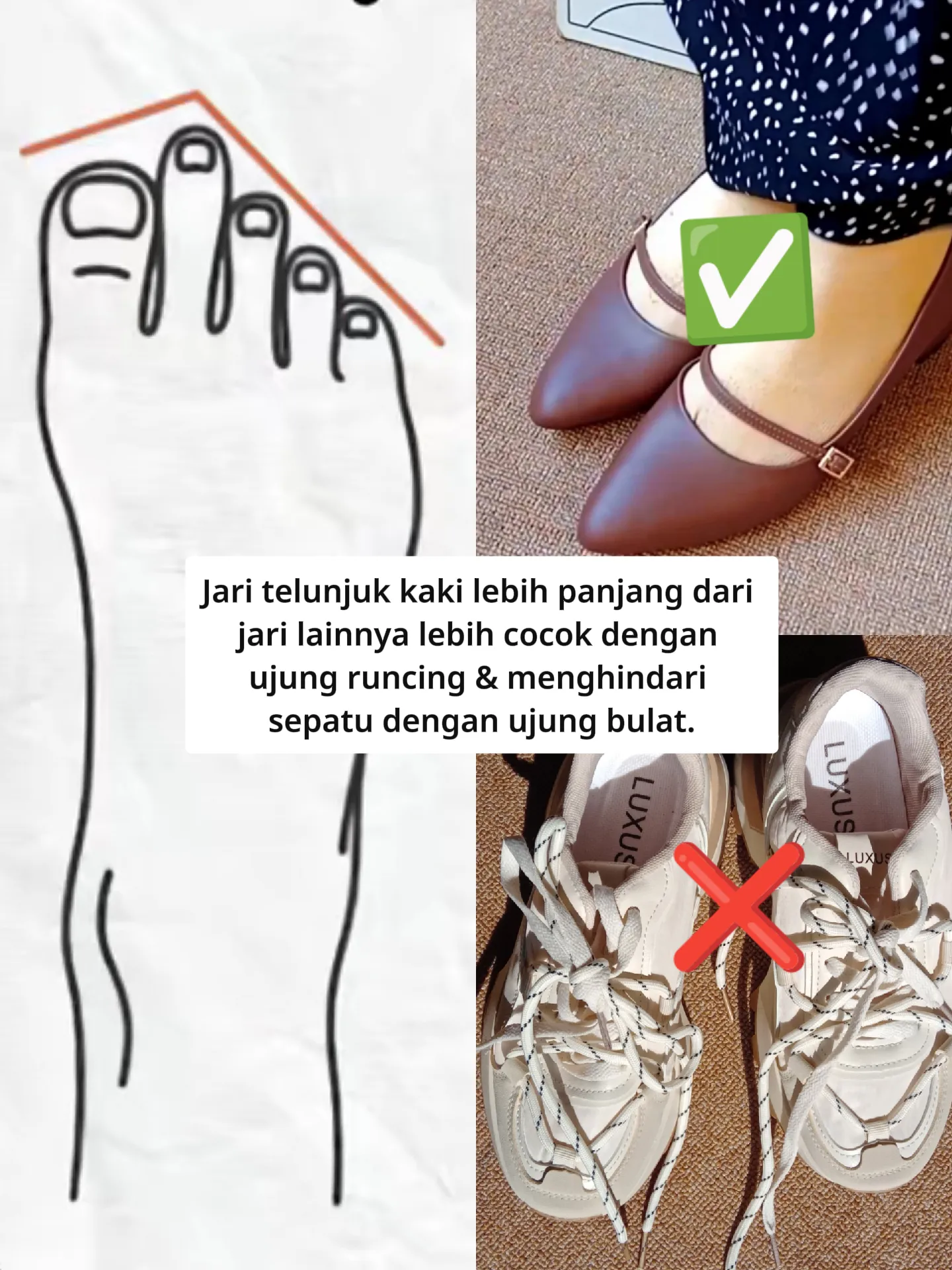 MEMILIH SEPATU YANG TEPAT SESUAI BENTUK JARI KAKI | Galeri diposting ...