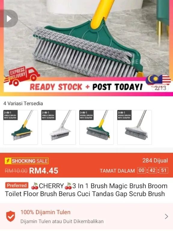 3in1 magic scrap brush🥳🥳 | Galeri disiarkan oleh Nabila_89 | Lemon8