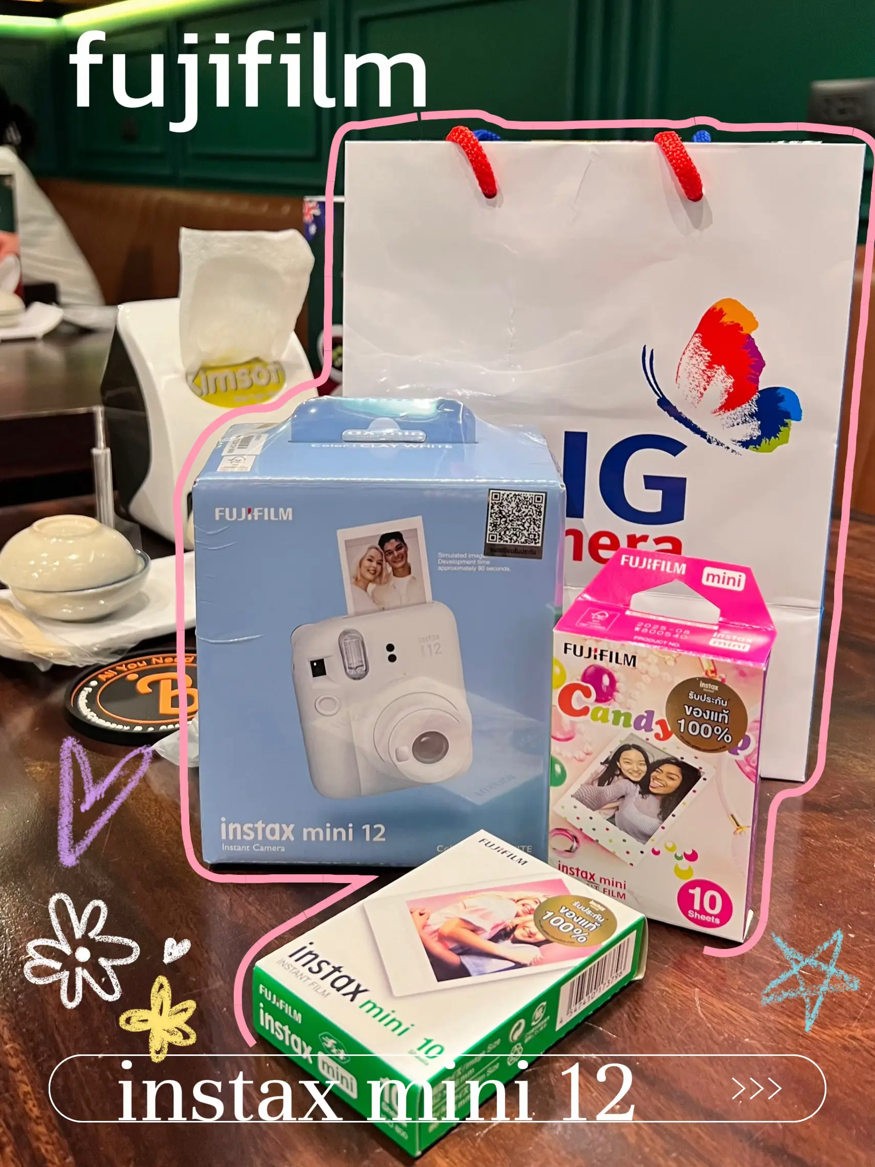 fujifilm instax mini 12🐰🤳🏼💗 | แกลเลอรีที่โพสต์โดย 𝙥𝙖𝙧𝙞𝙘𝙝𝙖𝙩 | Lemon8