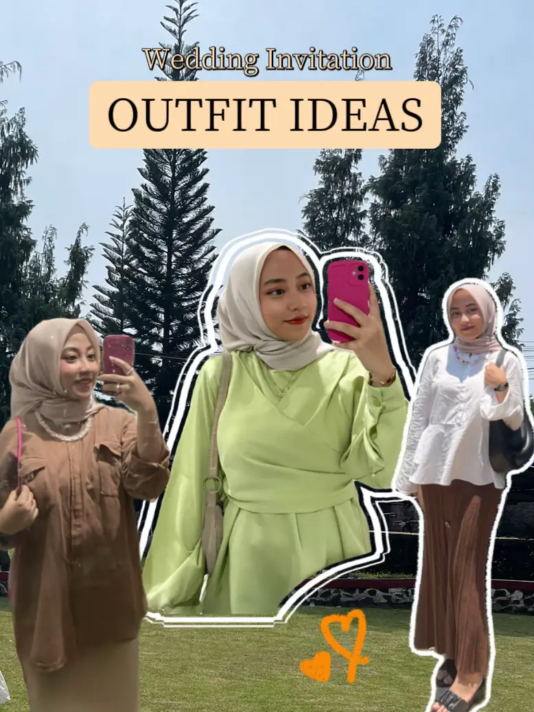 OUTFIT IDEAS FOR WEDDING INVITATION🌸 | Galeri diposting oleh kawee | Lemon8