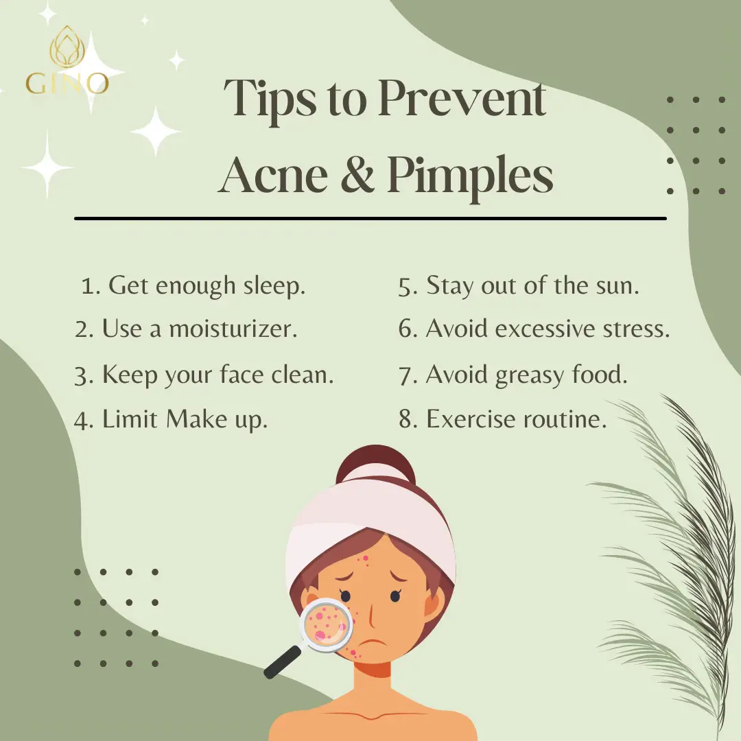 Tips for prevent acne😍 | Galeri disiarkan oleh Gino.Co | Lemon8