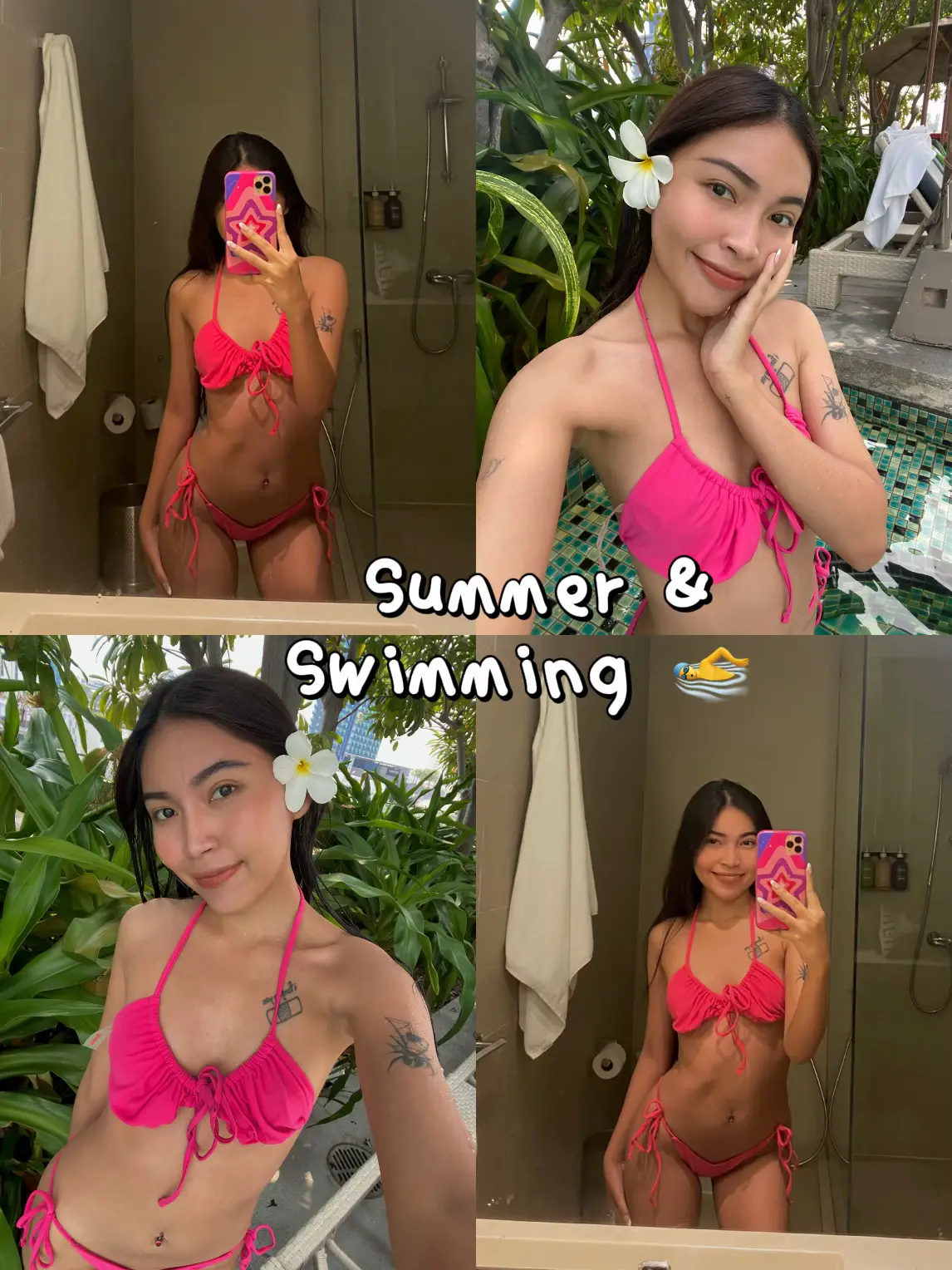 Summer &Swimming 🏊‍♂️ | แกลเลอรีที่โพสต์โดย แอ่นแอนน💐 | Lemon8