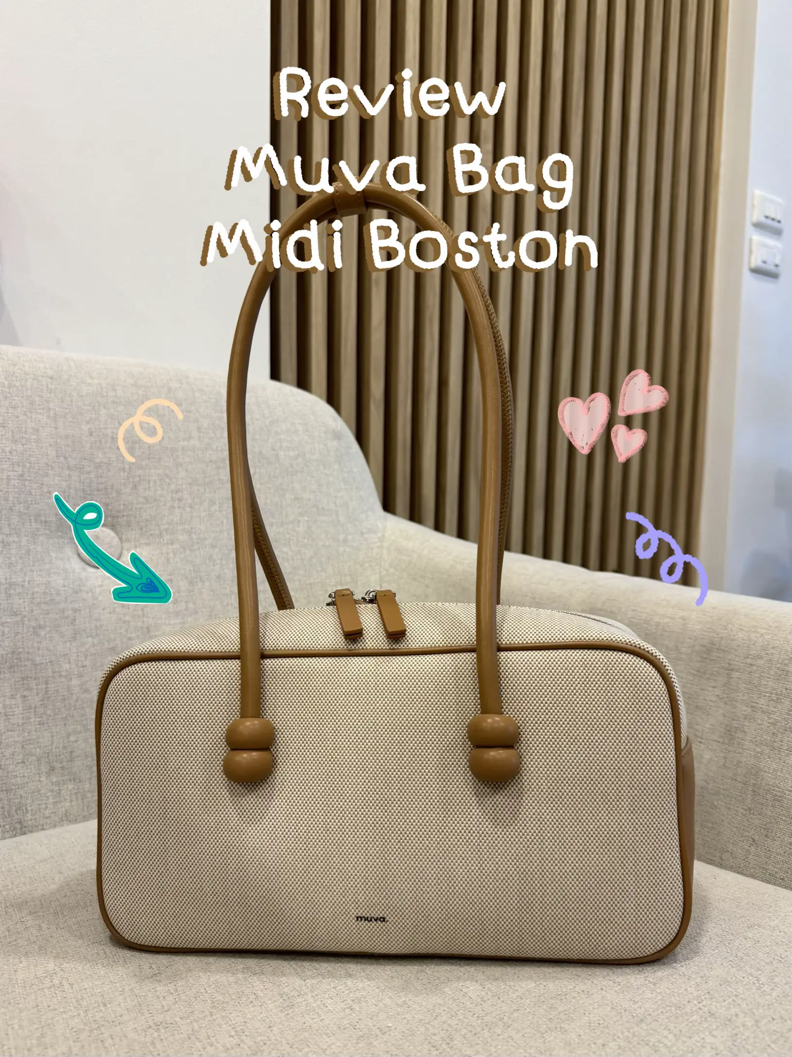 Review กระเป๋า Muva Bag Midi Boston ที่ดีต่อใจ | แกลเลอรีที่โพสต์โดย ...
