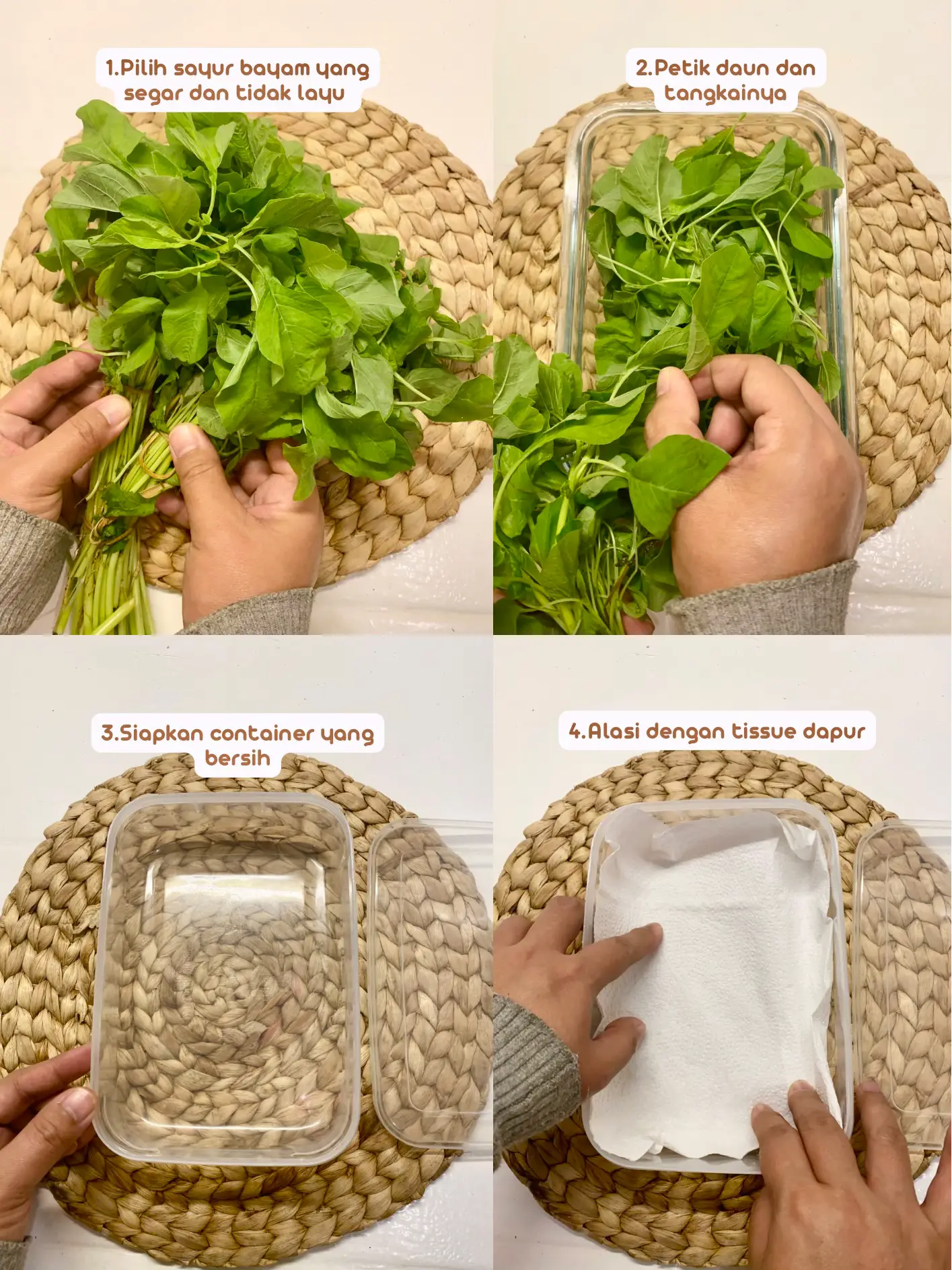 Cara Simpan Bayam Agar Segar & Gak Layu! | Galeri diposting oleh ...
