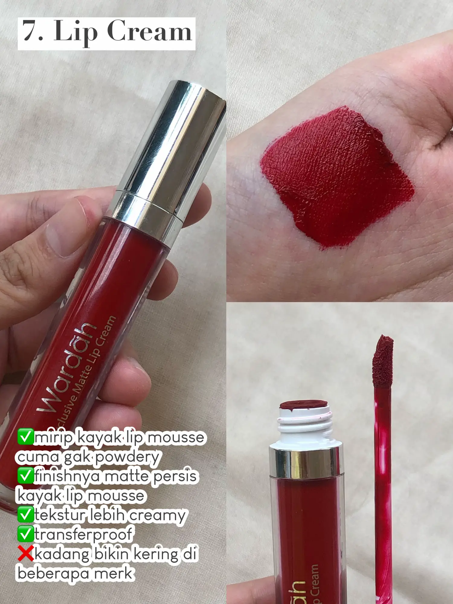Macam Macam Jenis Lip Products 💄 | Galeri diposting oleh Farah🥕 | Lemon8