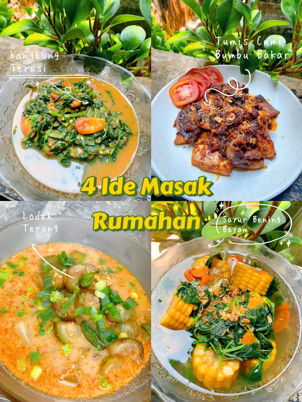 4 Ide Menu Masakan Rumah ‼️👩🏻‍🍳 | Galeri disiarkan oleh Puri Hana | Lemon8