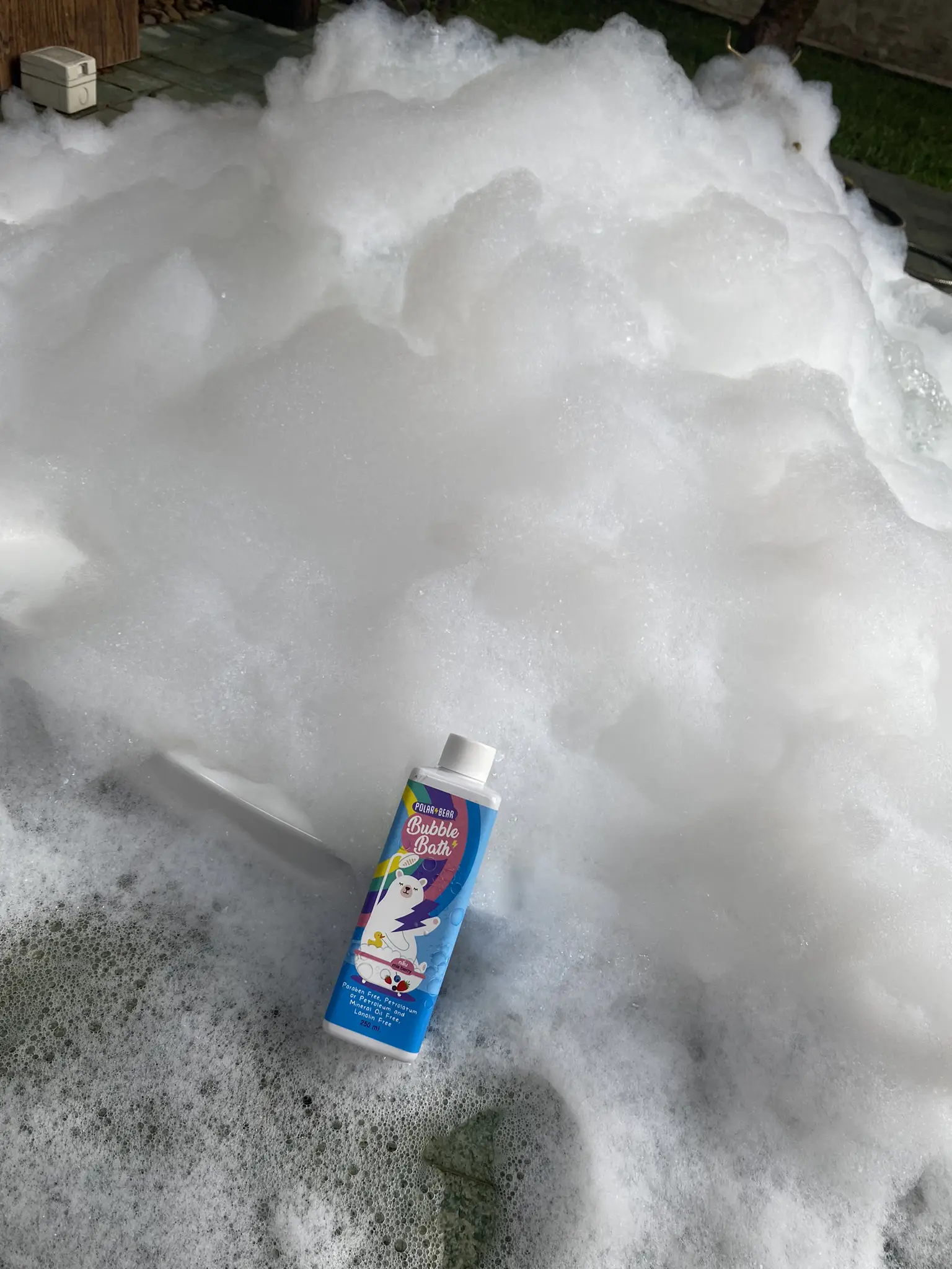 POLARBEAR BUBBLE BATH บับเบิ้ลบาธ สบู่ทำฟองน้องหมีโพล่าร์ | แกลเลอรีที่โพสต์โดย Polarbear | Lemon8