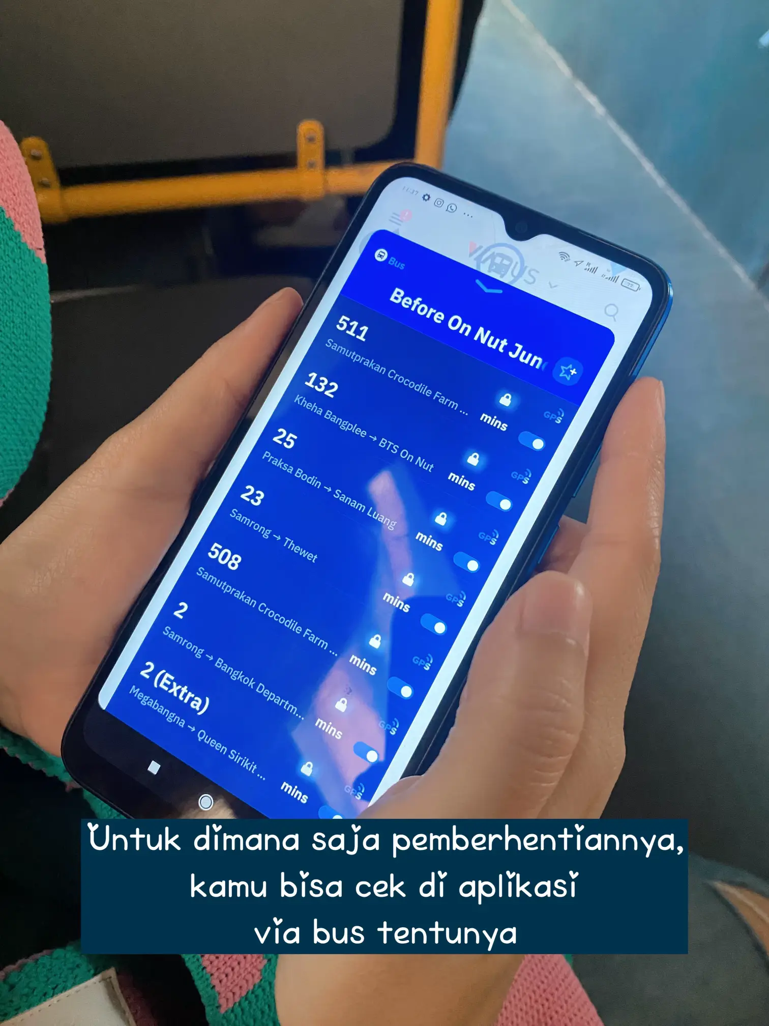 Tutorial Naik Bus di Bangkok | Galeri diposting oleh nesyaadenisaa | Lemon8