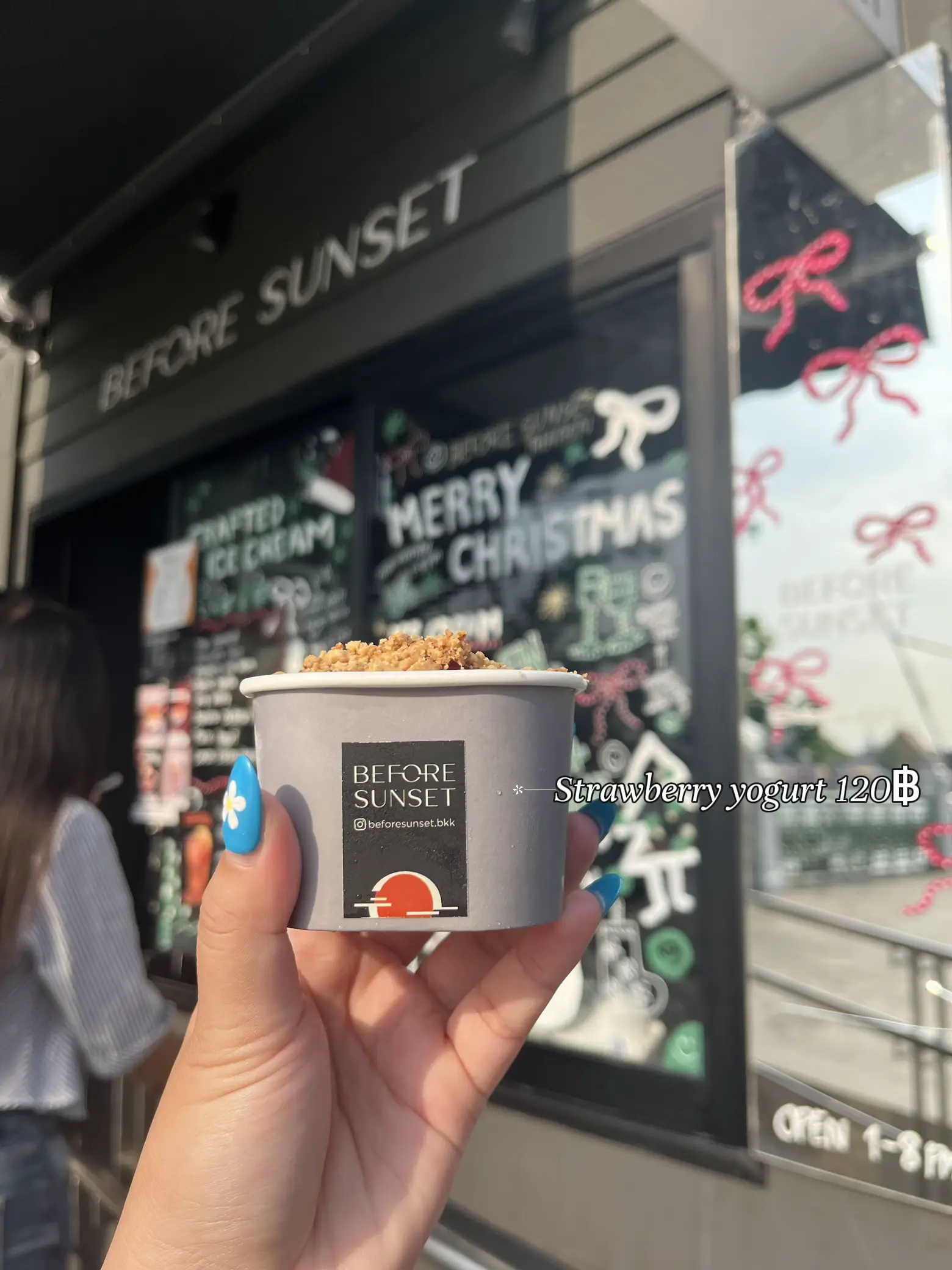 Before Sunset ร้านดังวิววัดอรุณสวยๆ ☀️ | แกลเลอรีที่โพสต์โดย Monlonnee | Lemon8