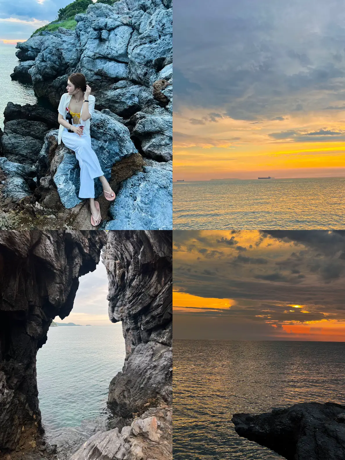 เกาะสีชัง 2 วัน 1 คืน ⛅️🌊 | แกลเลอรีที่โพสต์โดย armmee🌻 | Lemon8