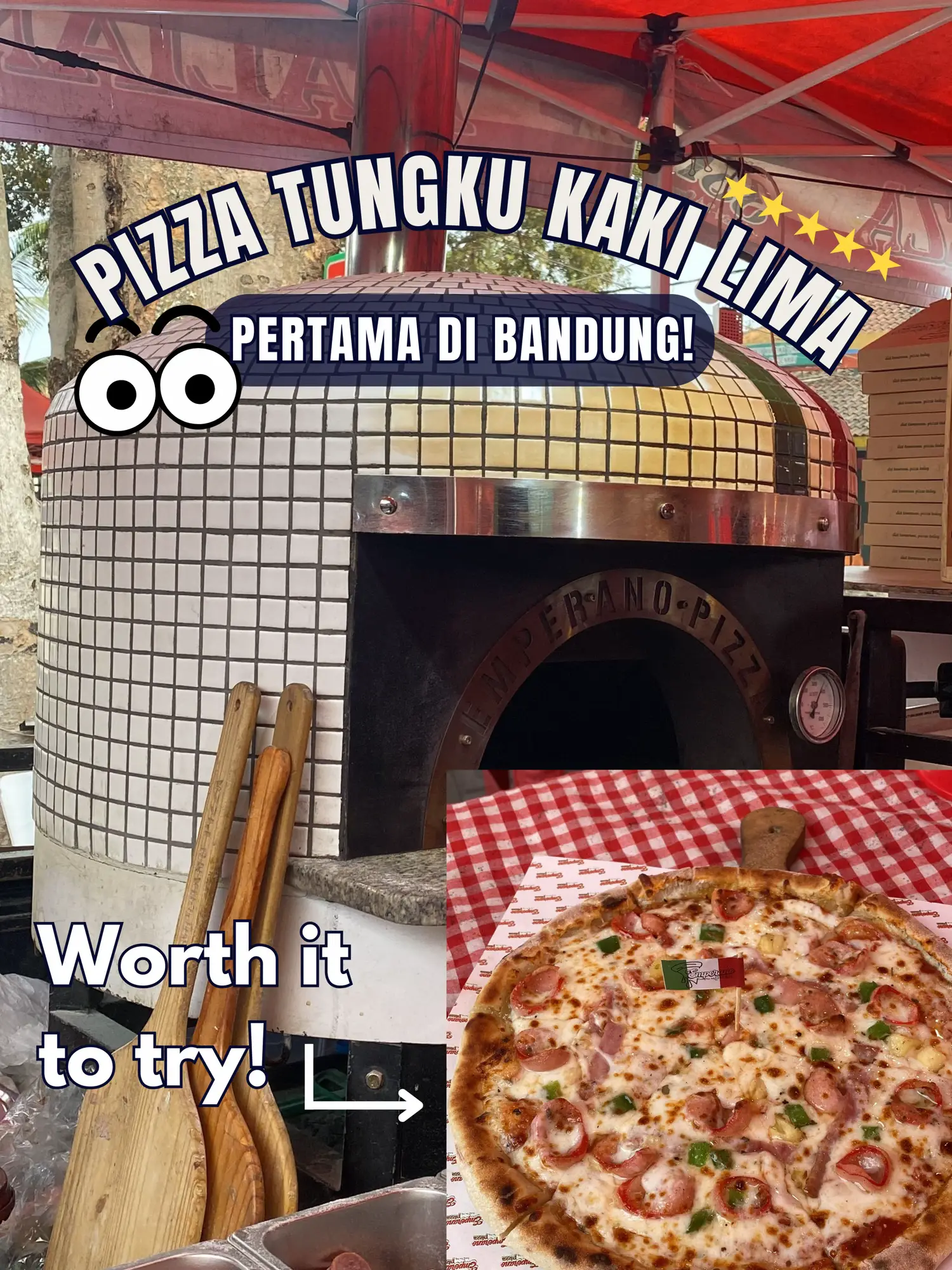Pizza tungku emperan pertama di Bandung! | Galeri diposting oleh Kita ...