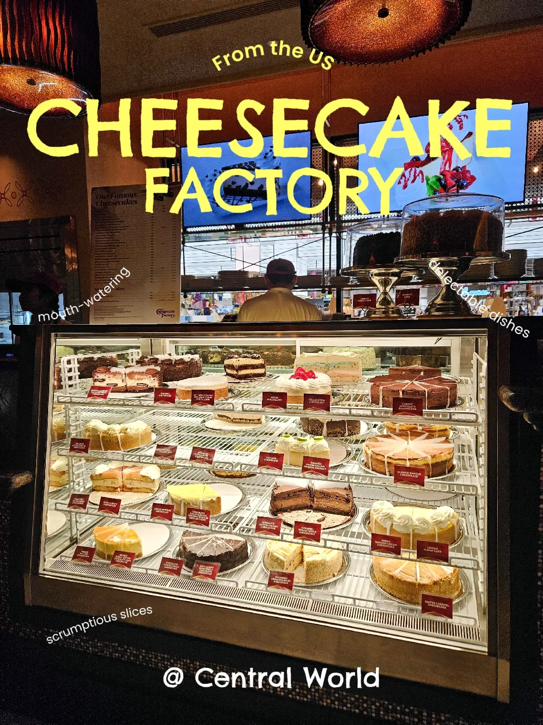 Cheesecake Factory ร้านจากอเมริกา ชิ้นใหญ่ฟินมากก | แกลเลอรีที่โพสต์โดย ...