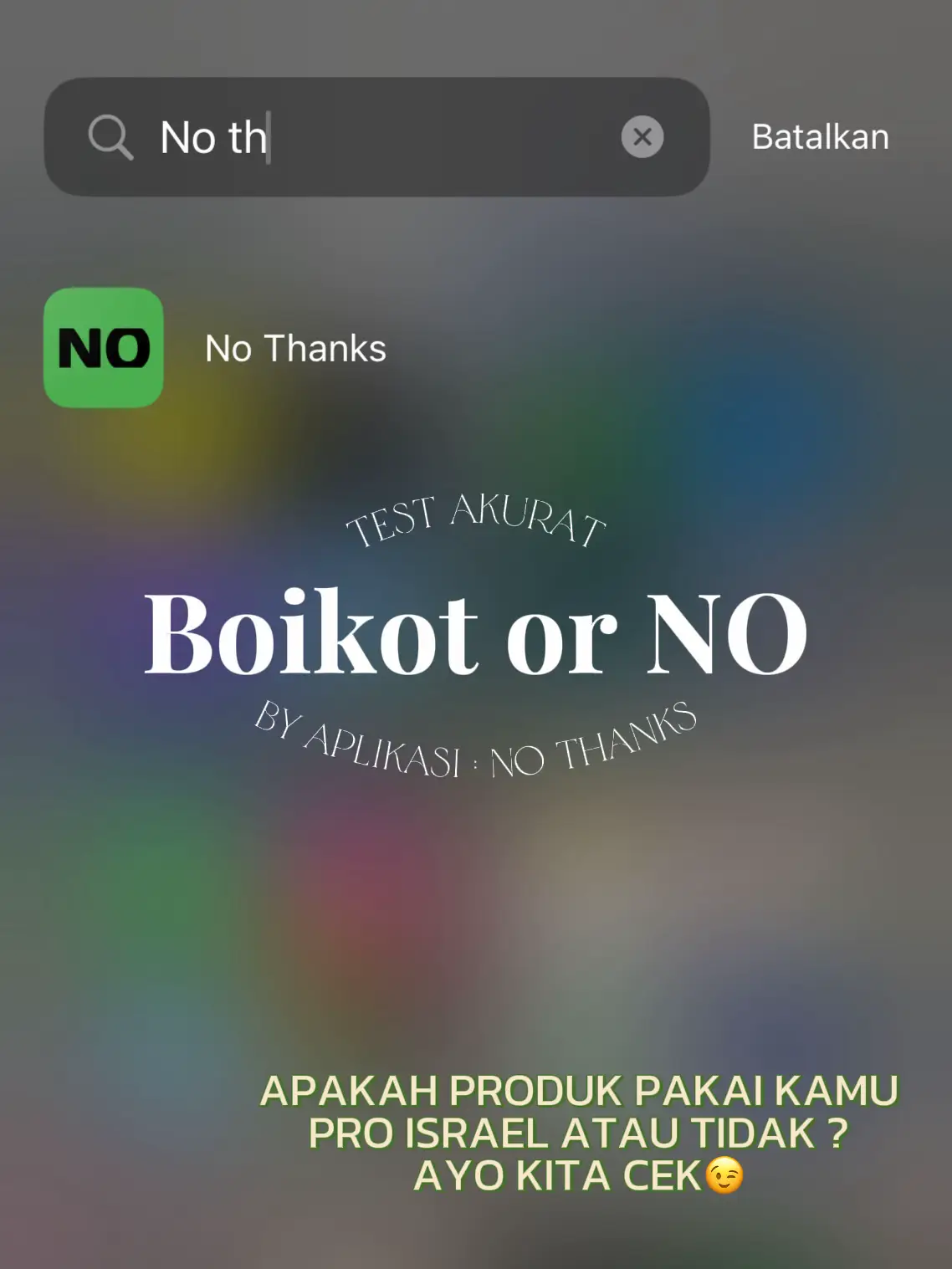 Boikot or NO | Galeri diposting oleh Amelia Naafilah | Lemon8