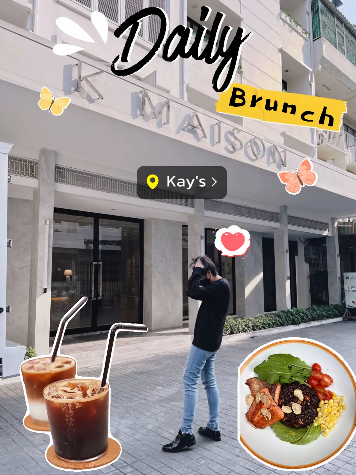 🧃Brunch time by Kay’s 🥞 | แกลเลอรีที่โพสต์โดย ᖇєαᥣ ᗰ𝒾𝓃t 🫐 | Lemon8