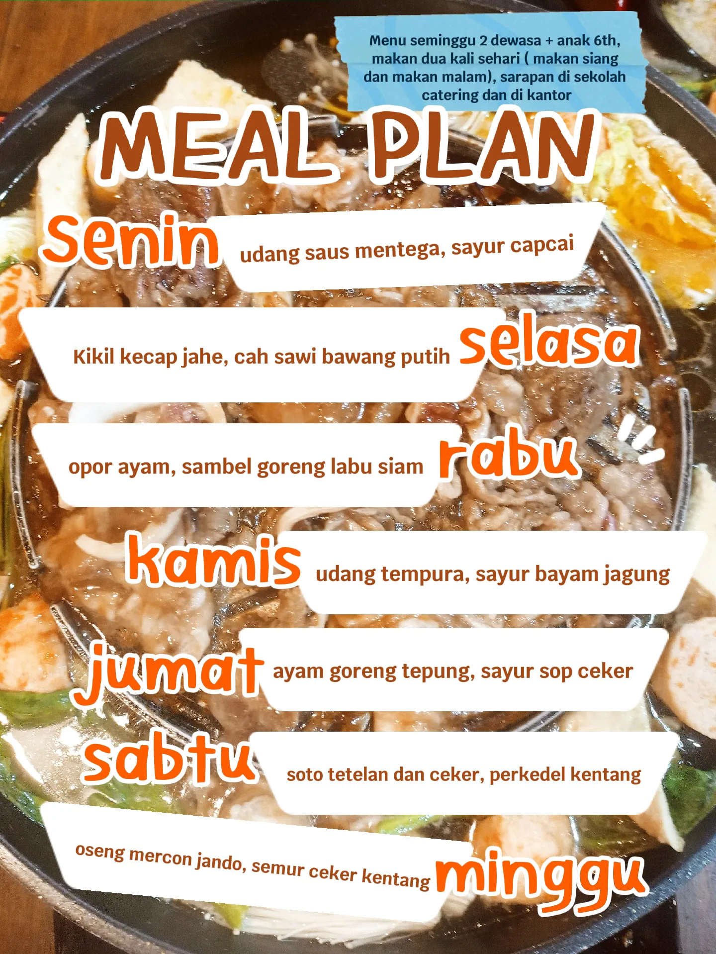 200Ribu! Meal Prep PROTEIN & Meal Plan seminggu | Galeri diposting oleh ...