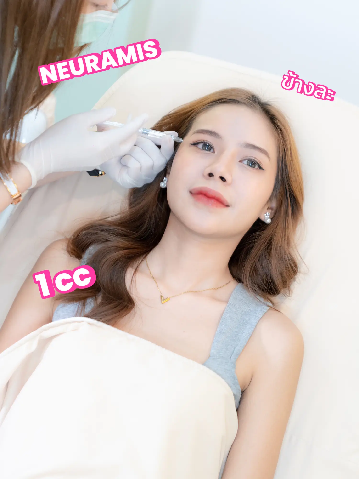 รีวิวฉีด FILLER ขมับครั้งแรกกก ‼️ | แกลเลอรีที่โพสต์โดย GGam Panadda | Lemon8