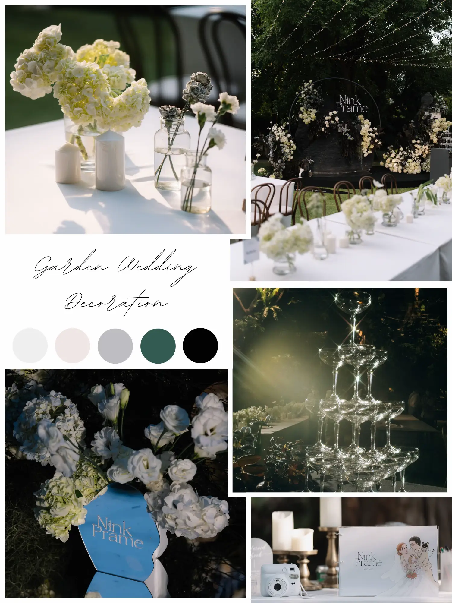 Garden Wedding เหมือนหลุดมาจาก pinterest🌳 | แกลเลอรีที่โพสต์โดย Nink ...
