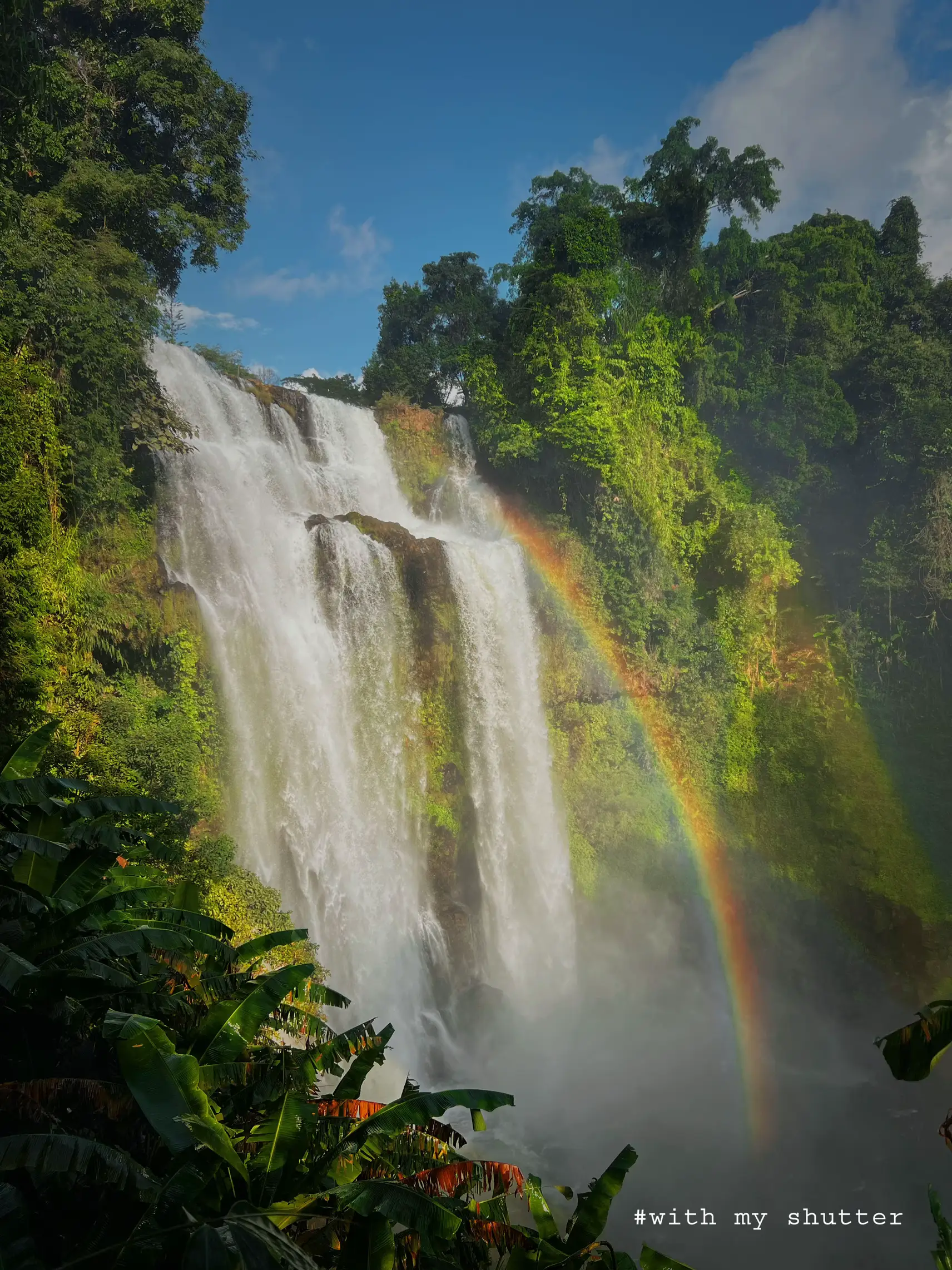 ลาวใต้ น้ำตกตาดเยือง | แกลเลอรีที่โพสต์โดย WithMyShutter | Lemon8