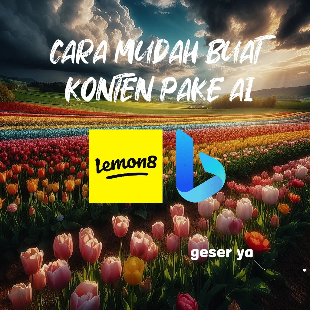 CARA MUDAH BUAT KONTEN PAKE AI | Galeri diposting oleh Lemonades boy | Lemon8