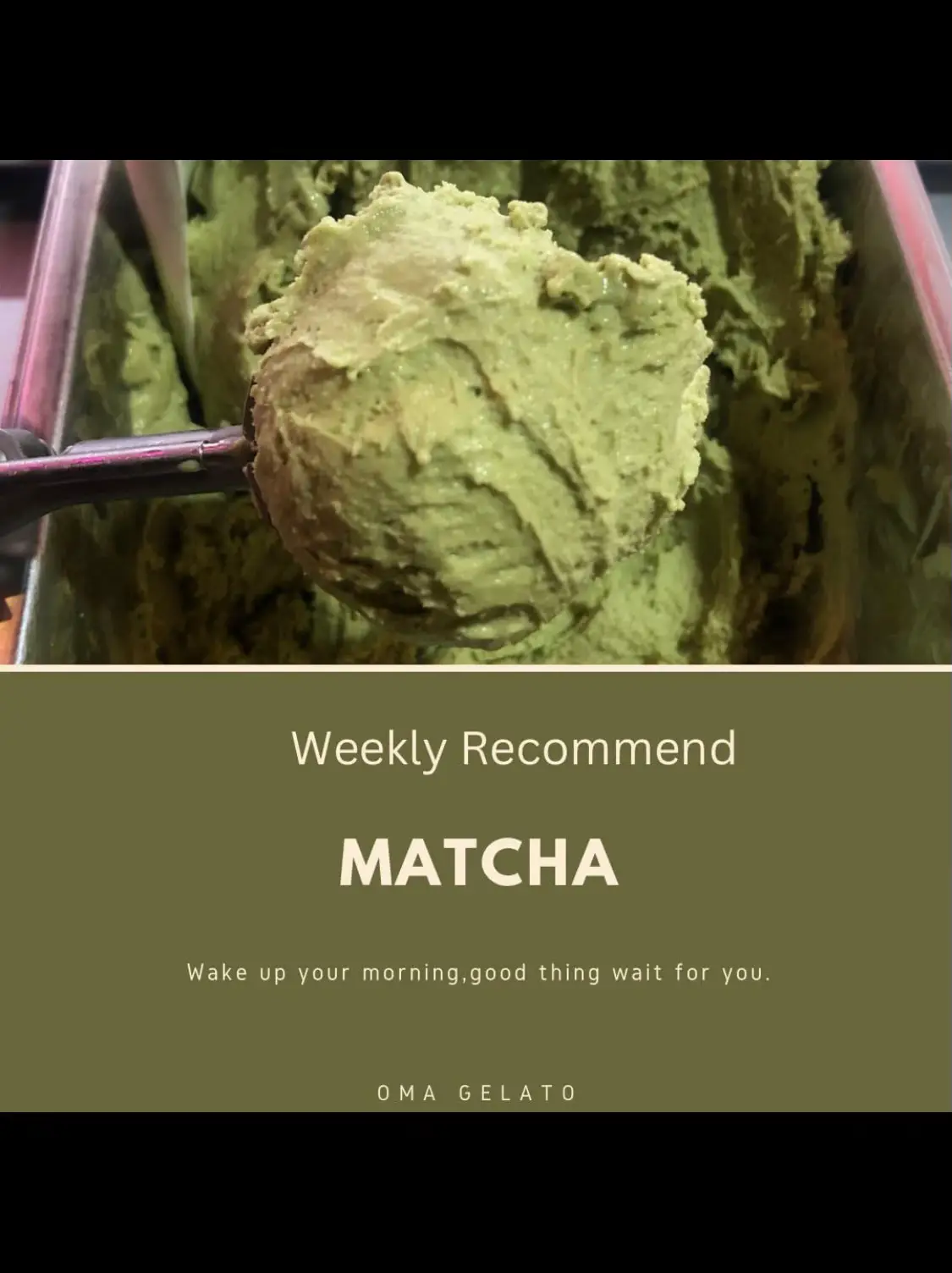 Matcha มัทฉะชาเขียว | แกลเลอรีที่โพสต์โดย Oma Gelato | Lemon8