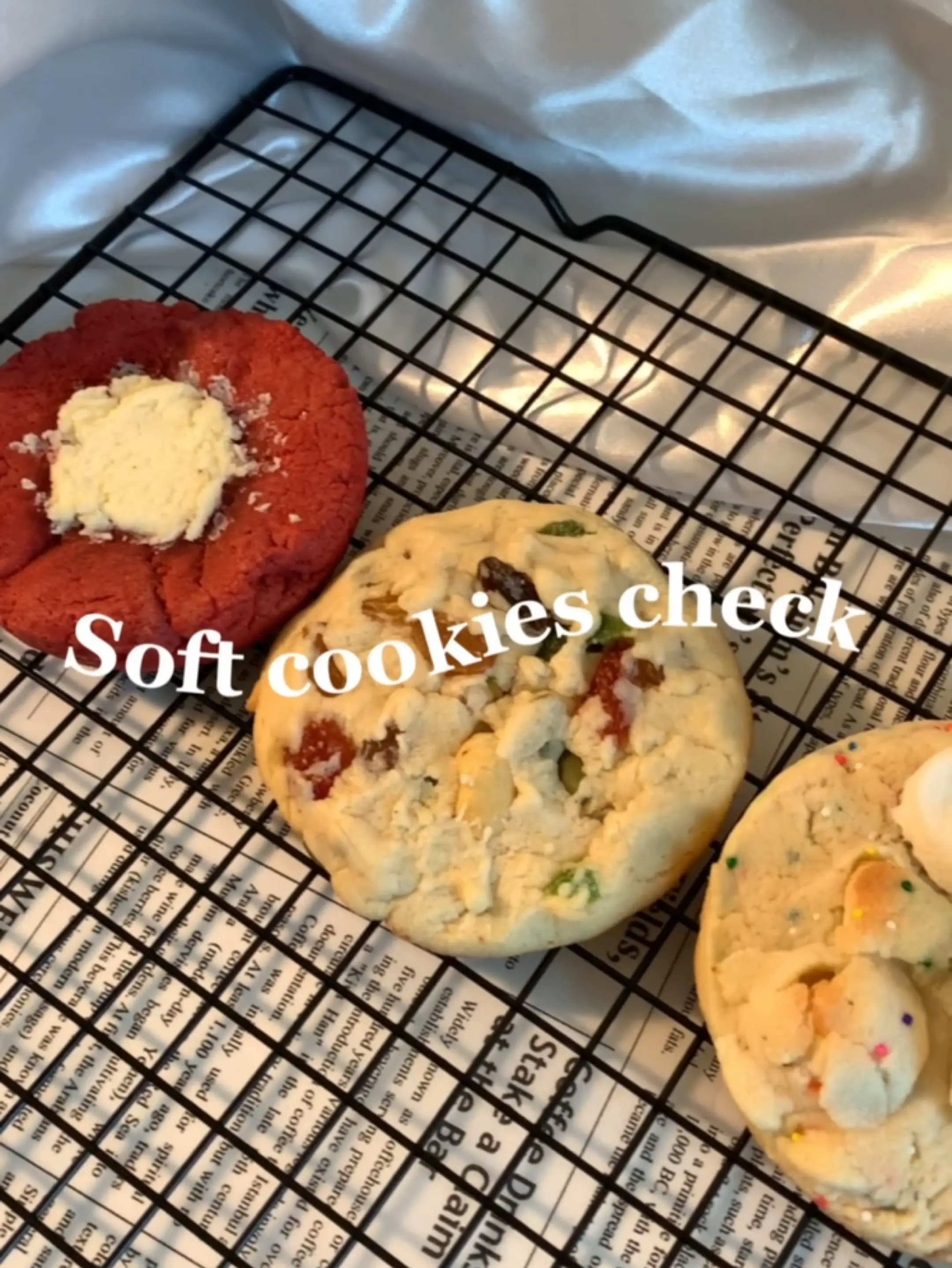 Soft cookies check | วิดีโอที่เผยแพร่โดย Ploymata | Lemon8