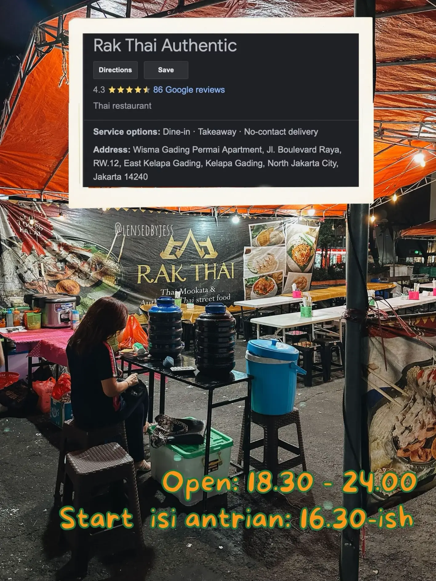 🇹🇭ANTRI 2 JAM MAKAN DI RESTO THAI VIRAL TENDAAN⁉️🇹🇭 | Galeri diposting ...