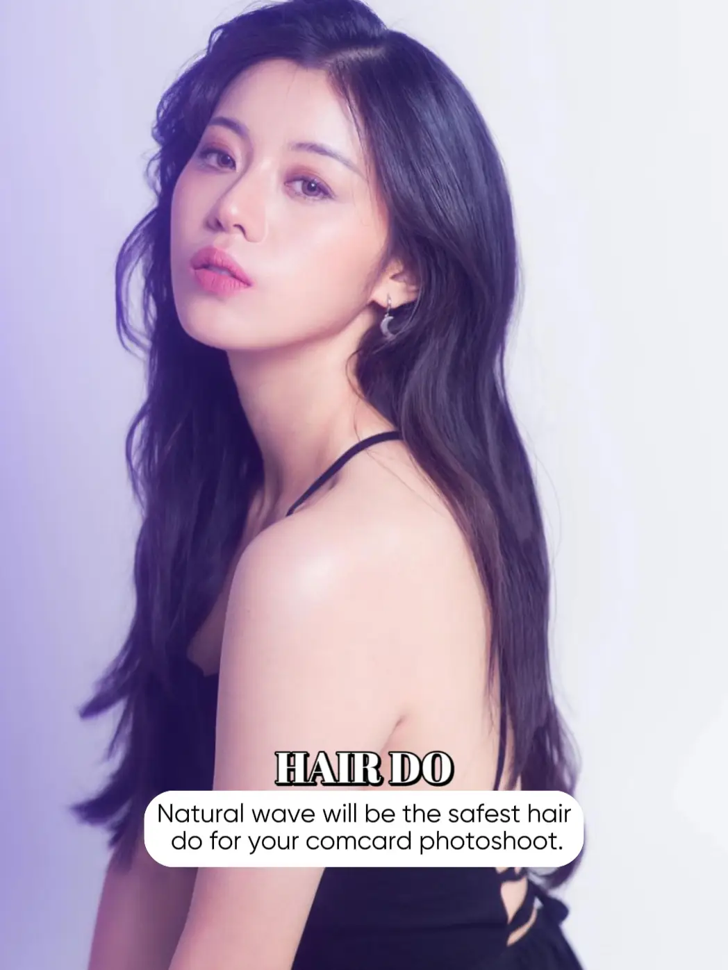 Korean Photoshoot For Your New Model Comcard | Galeri diposting oleh Melati Tedja | Lemon8