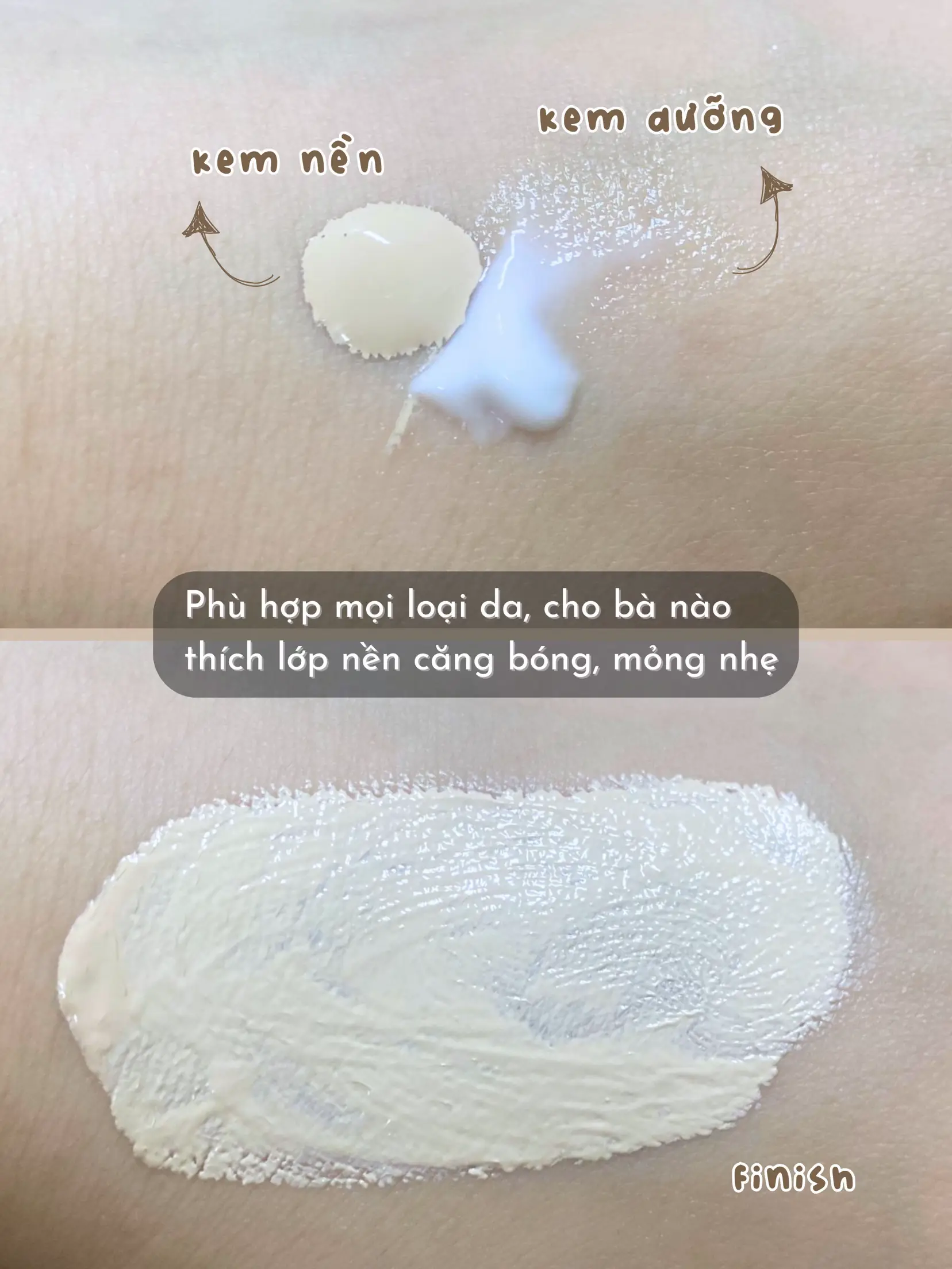 4 CÁCH MIX KEM NỀN SIÊU ĐỈNH 💞 | Bộ sưu tập do Nhật Hằng đăng | Lemon8