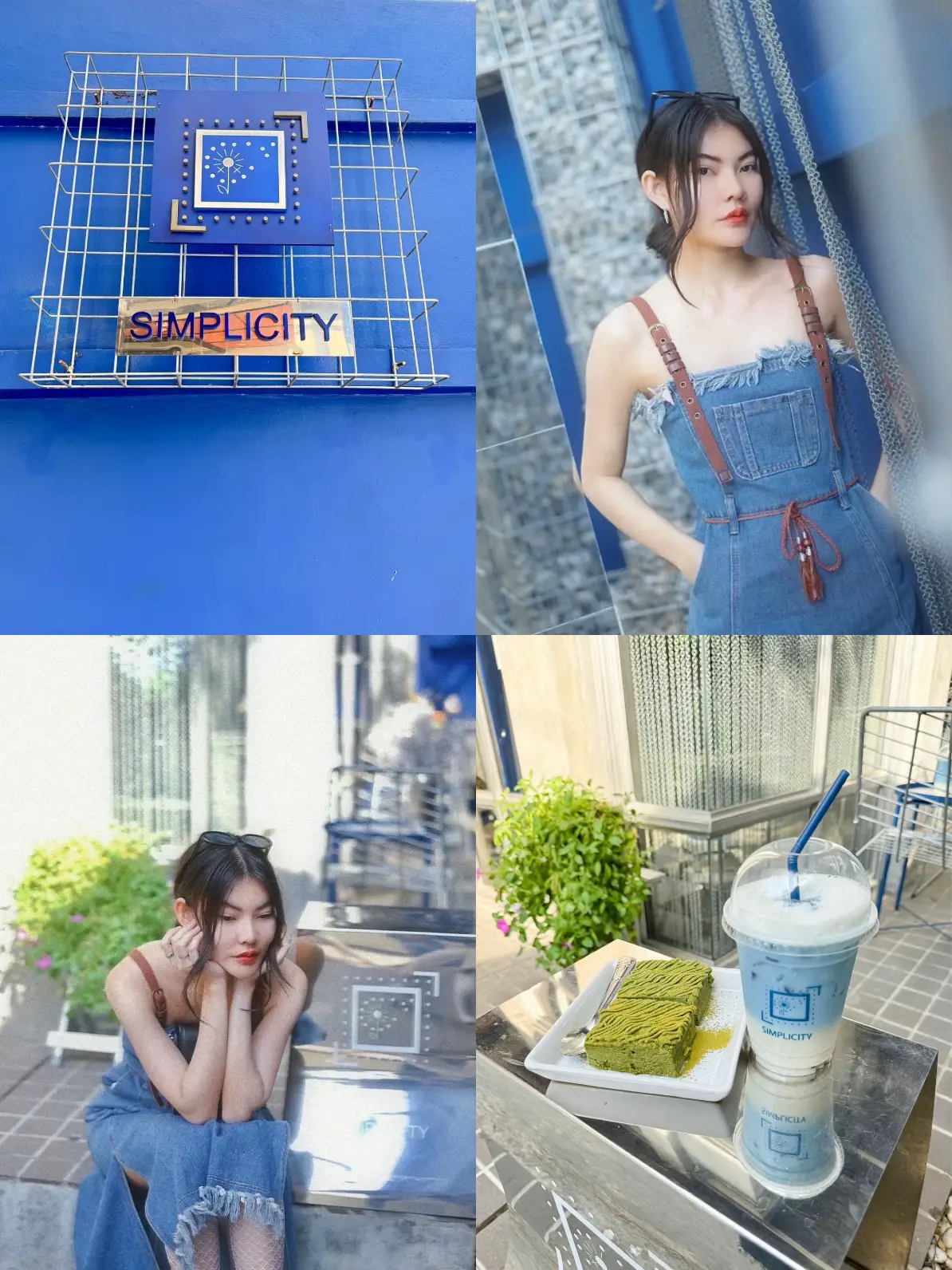 Simplicity Cafe / คาเฟ่สีน้ำเงิน 🌀💙 | แกลเลอรีที่โพสต์โดย Vasatika 🌞💜 ...