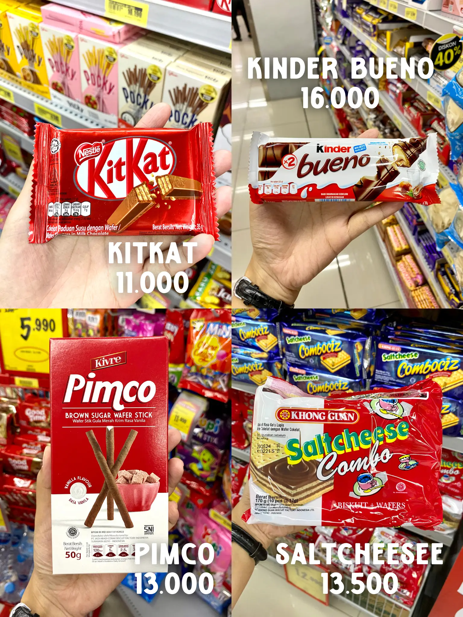 REKOMENDASI SNACK KEMASAN SERBA MERAH PUTIH 🇮🇩 | Galeri diposting oleh ...
