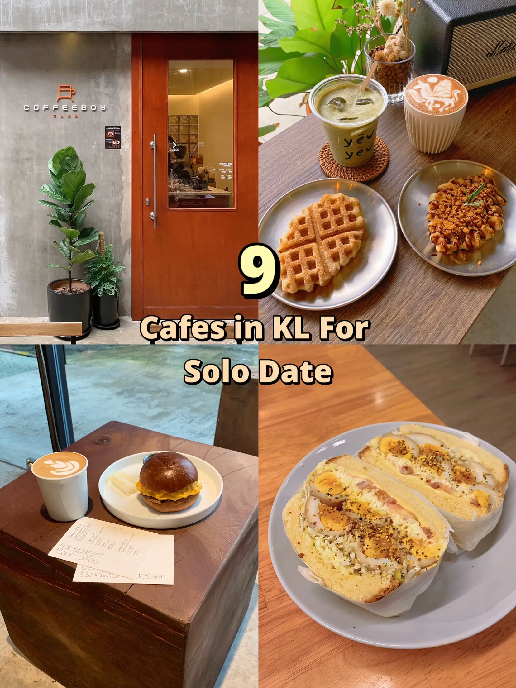9 Cafes in KL suitable for solo dates💕☕️ | Galeri disiarkan oleh Shan ...