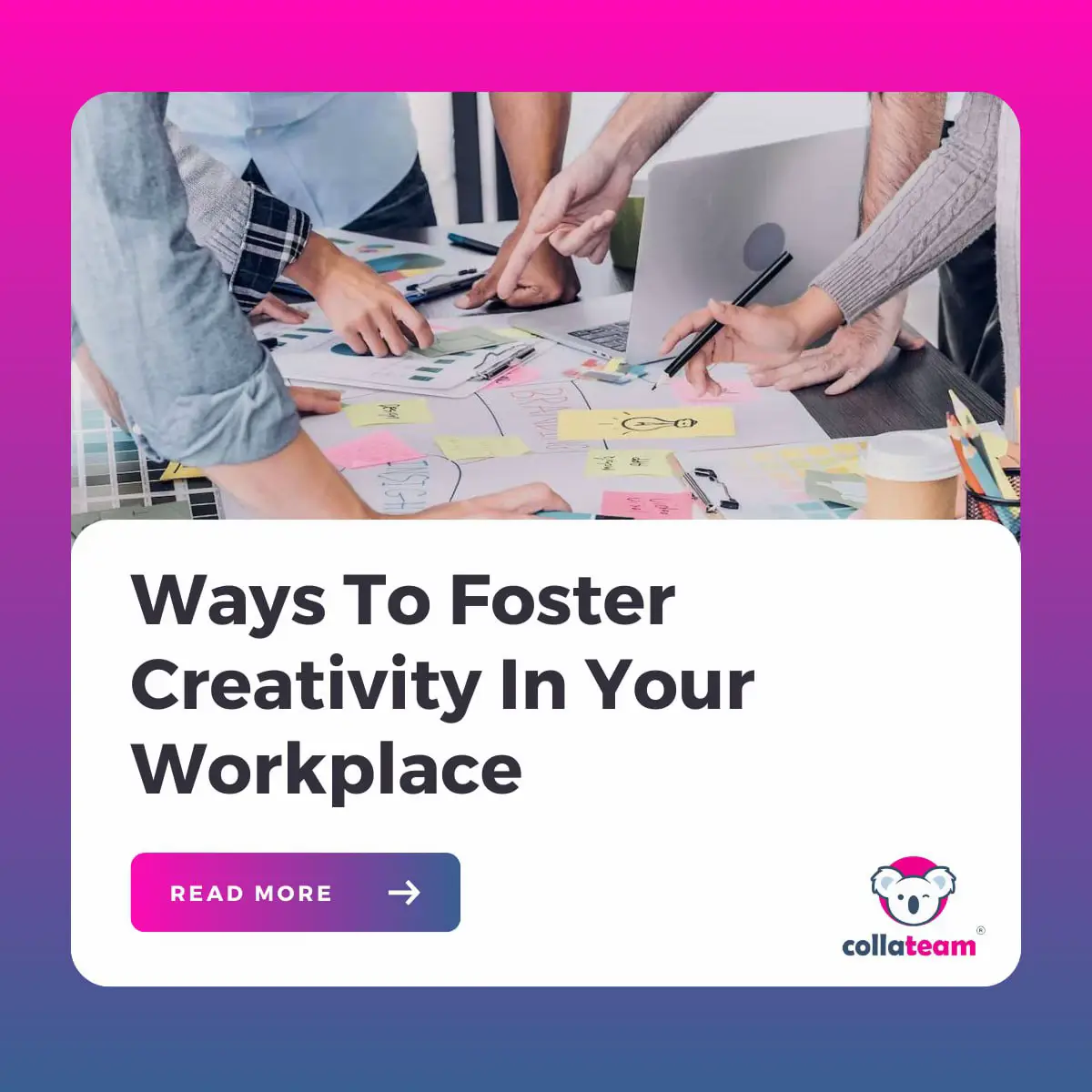 Ways To Foster Creativity In Your Workplace | Galeri disiarkan oleh ...