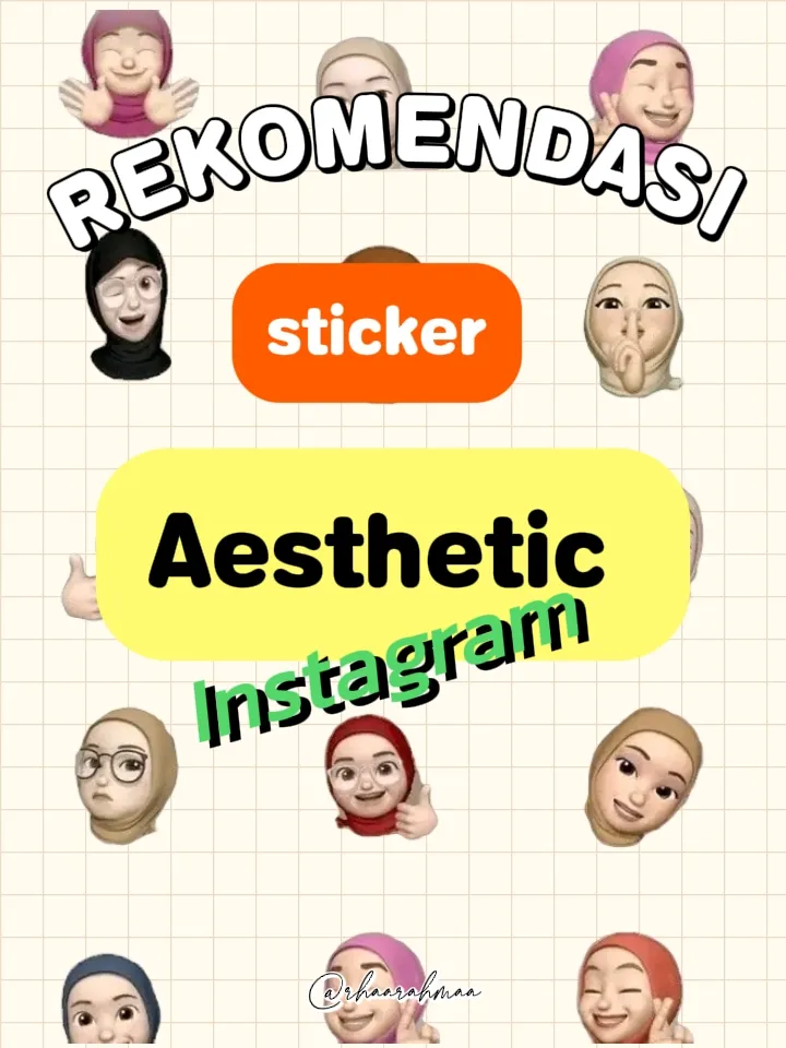 Rekomendasi Stiker Aesthetic Instagram - Pencarian Lemon8