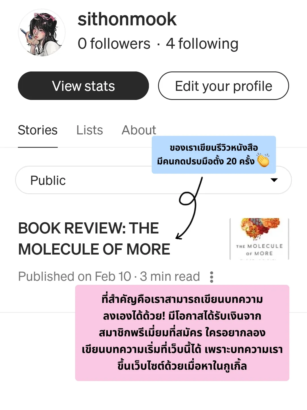 Medium: เว็บอ่านเขียนบทความ(ภาษาอังกฤษ) | แกลเลอรีที่โพสต์โดย mook 一诺 | Lemon8