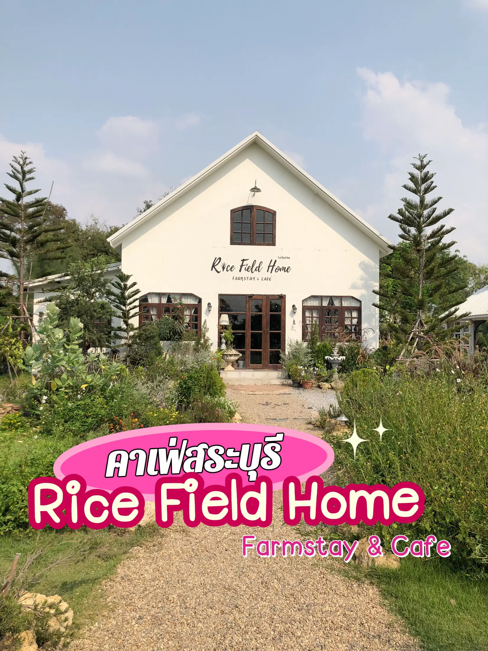 Rice Field Home Farmstay & Cafe คาเฟ่บรรยากาศดี | แกลเลอรีที่โพสต์โดย ...