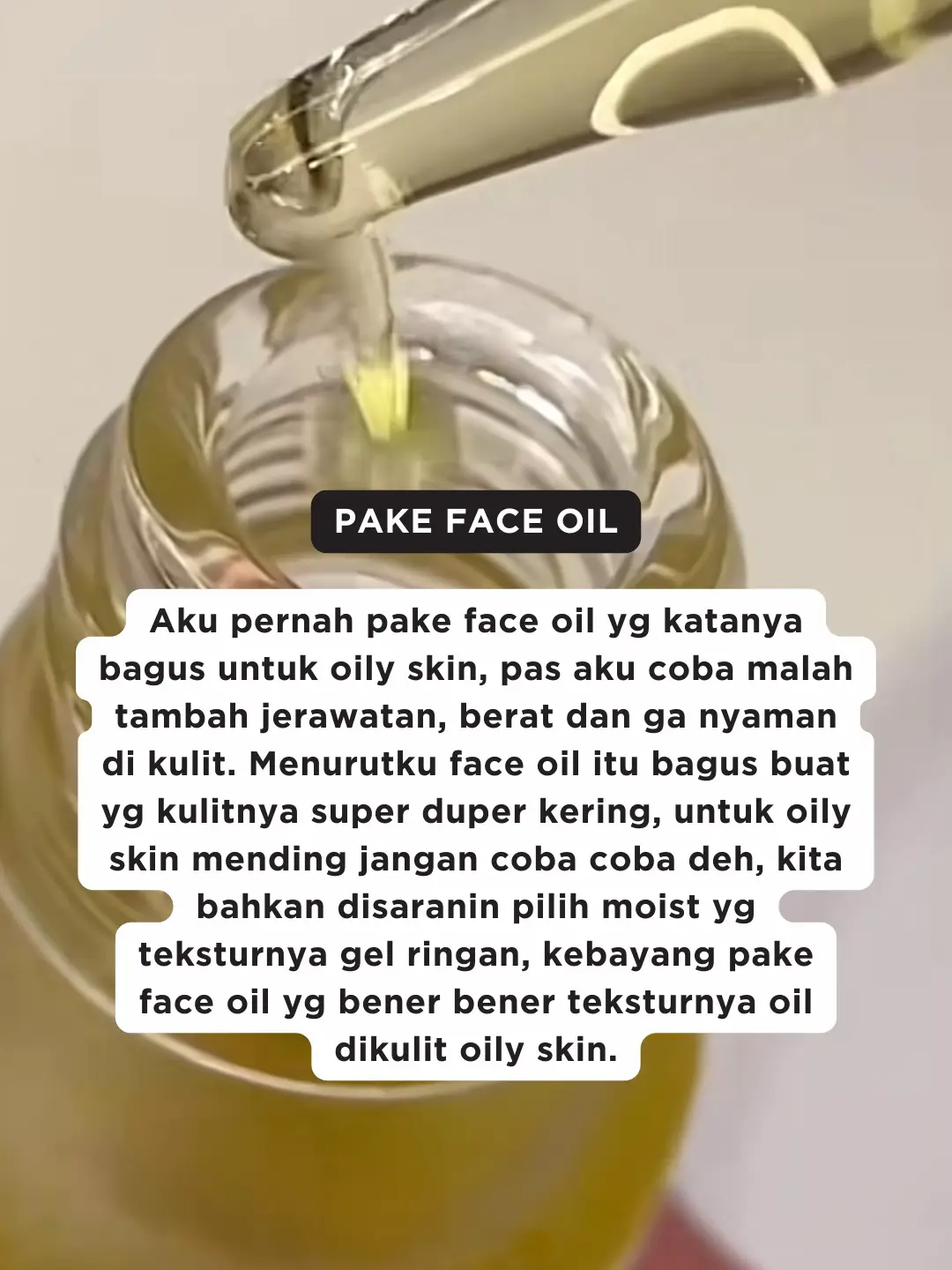 BEAUTY TREND YG GA COCOK BUAT OILY SKIN ️ | Galeri diposting oleh ⋆˚Susila ° | Lemon8
