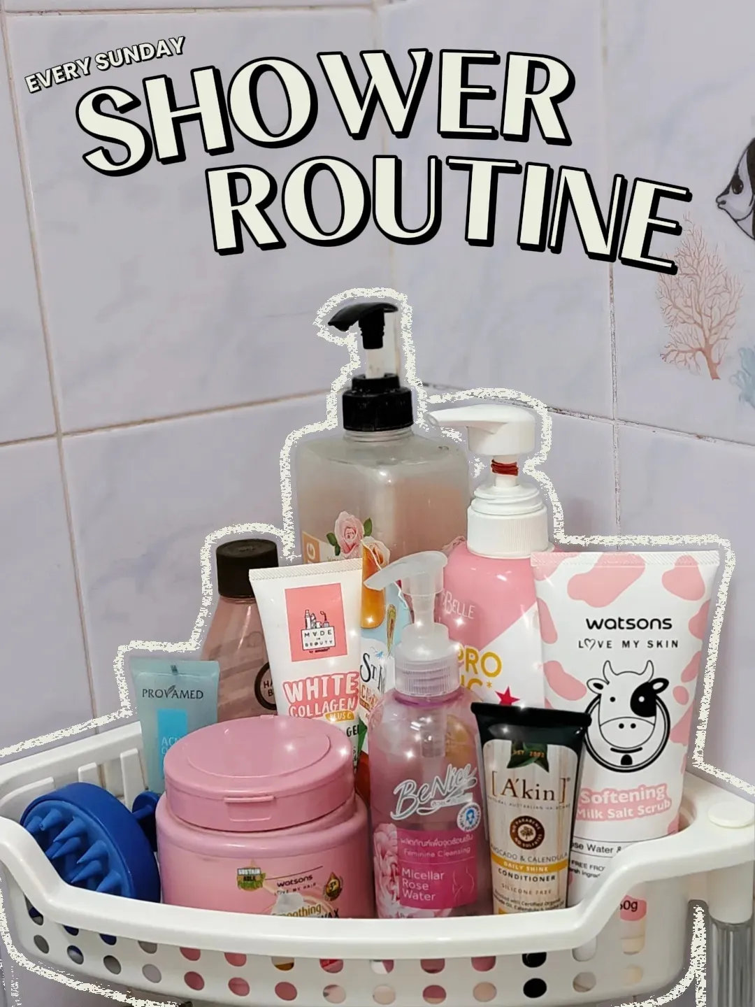SHOWER ROUTINE เพื่อนๆอาบน้ำแบบจัดเต็มกันยังไง | แกลเลอรีที่โพสต์โดย Terry's | Lemon8