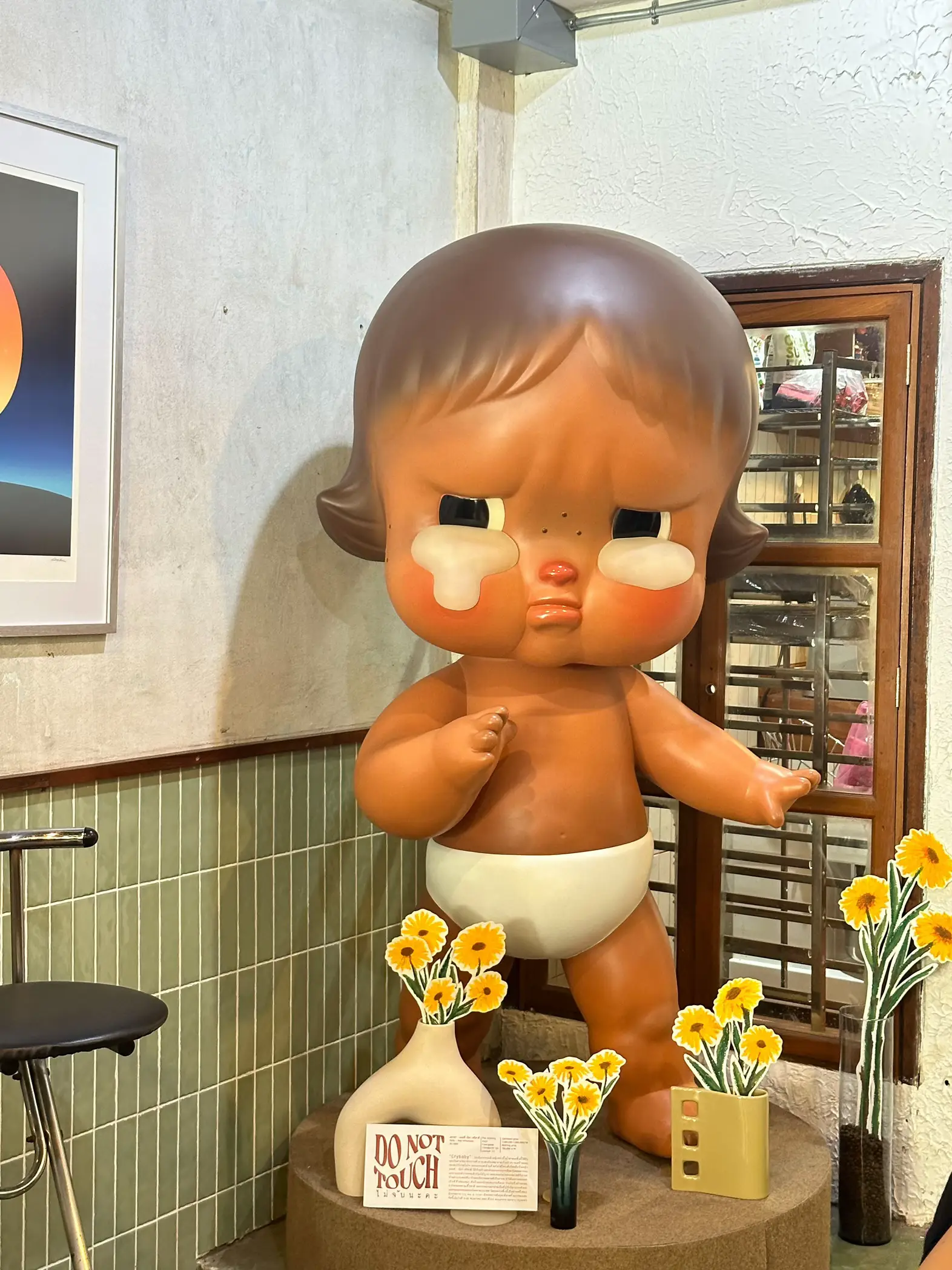 Unplan คาเฟ่ Crybaby ฉะเชิงเทรา 🧡 | แกลเลอรีที่โพสต์โดย nantiger | Lemon8