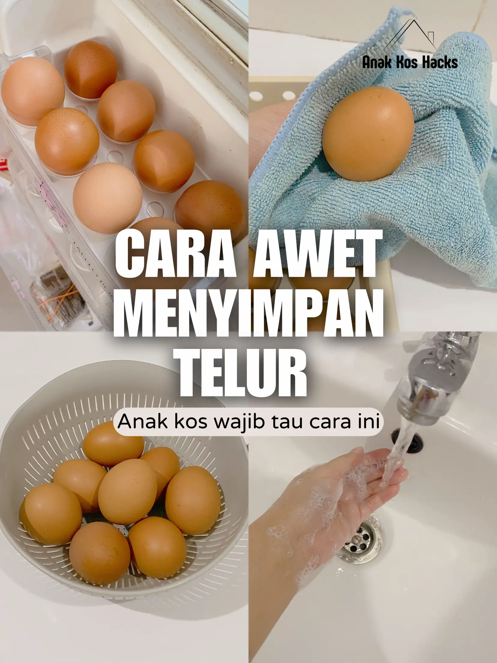 Tips Anak Kos: Cara Menyimpan Telur 🍳 | Galeri disiarkan oleh Wils Home ...