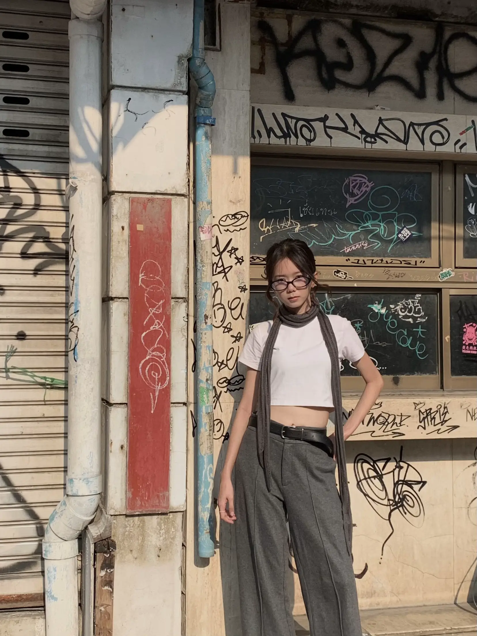 OUTFIT INSPO • cool kid with scarf🧣🥶🫧 | แกลเลอรีที่โพสต์โดย jry | Lemon8