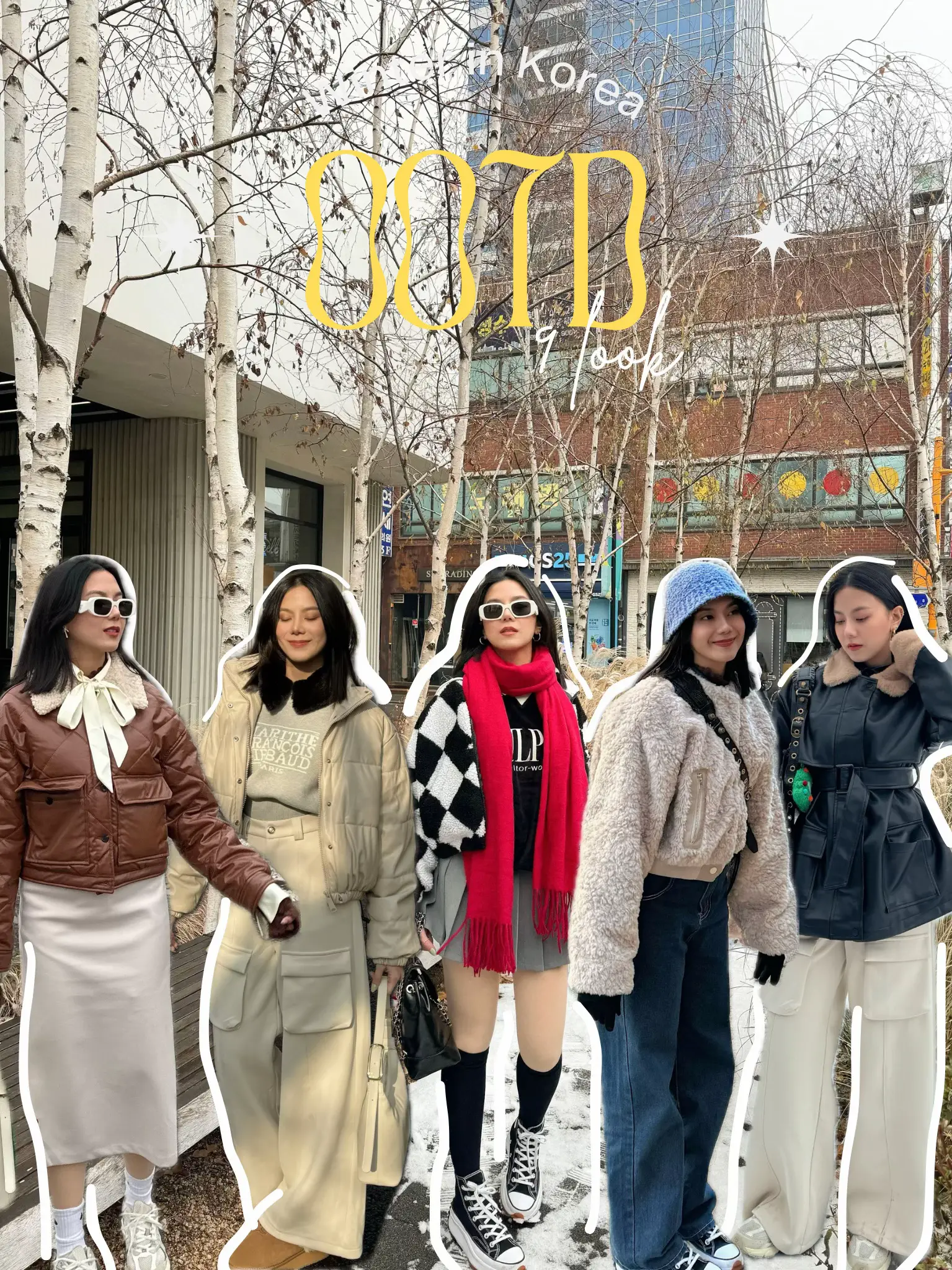 ☃️🎄OOTD : Winter in korea 9 look 9 style | แกลเลอรีที่โพสต์โดย fff.fai ...