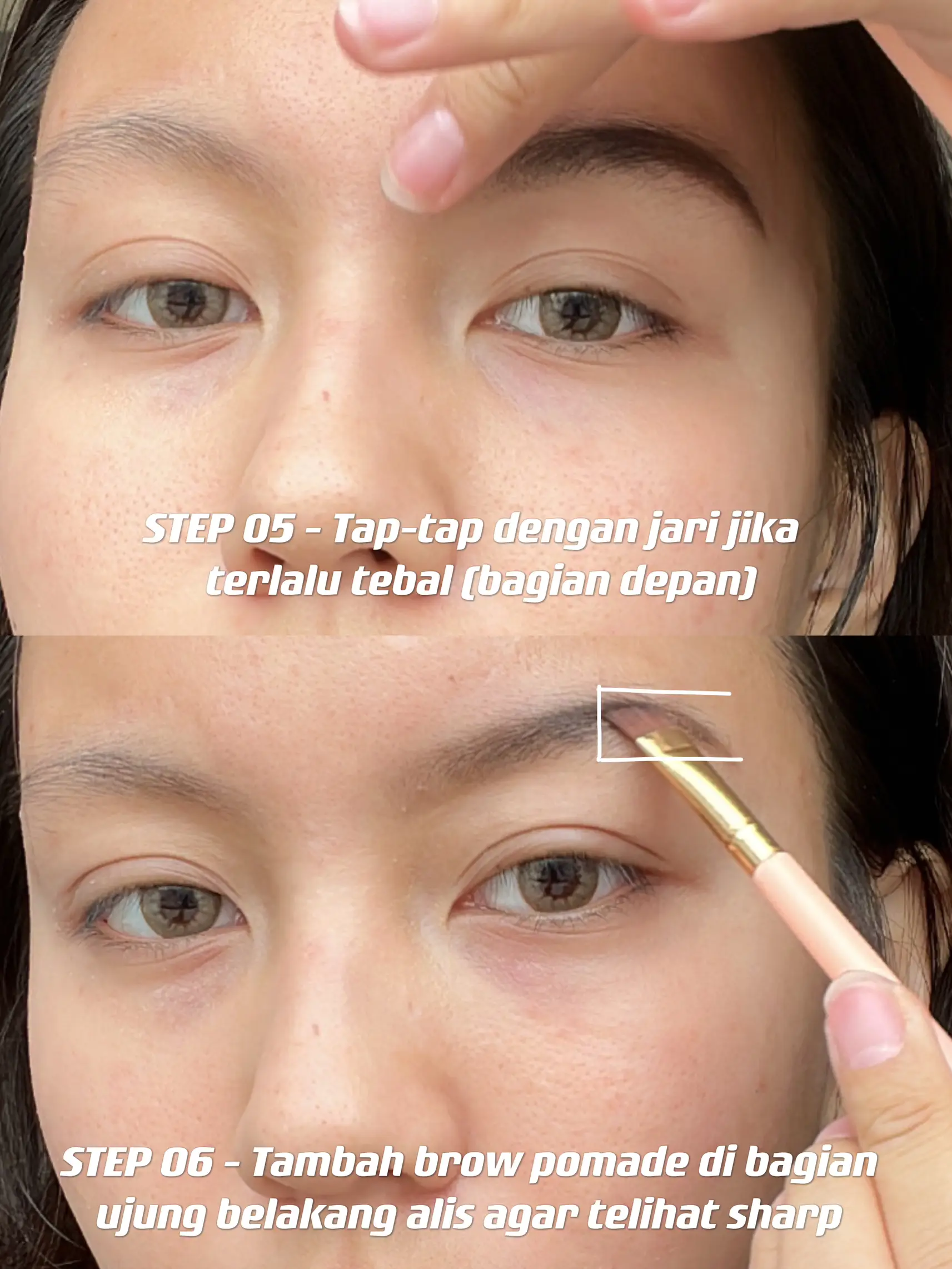 EYEBROW TUTORIAL! (Super Easy! No Threading!) | Galeri diposting oleh ...