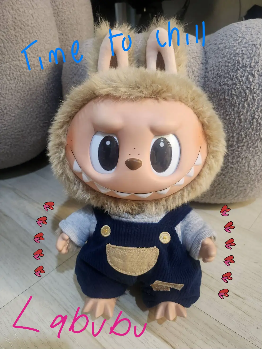Labubu Time to chill ~ | แกลเลอรีที่โพสต์โดย Emma IJ Irynn | Lemon8