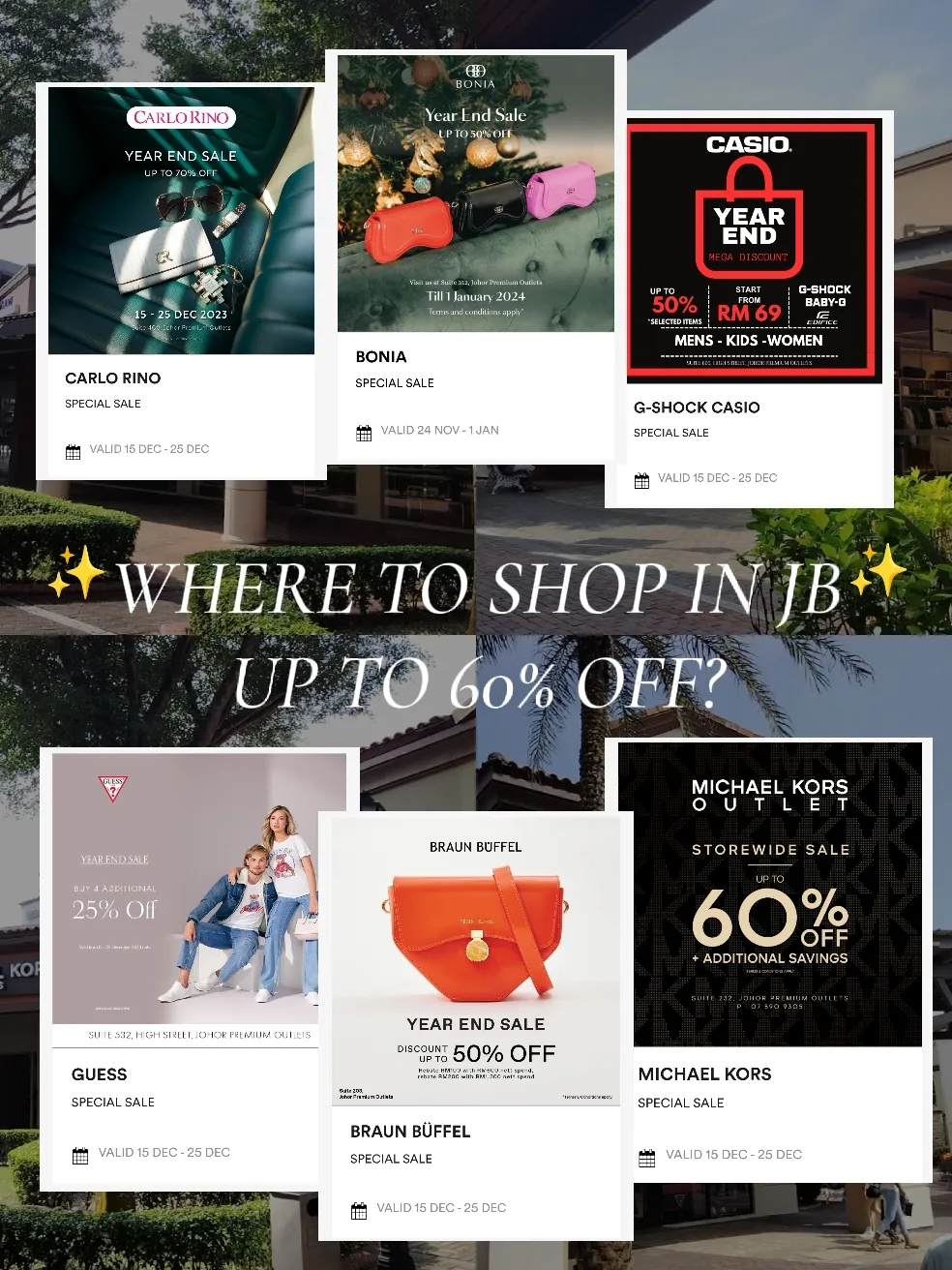 Where To Shop In JB 🇲🇾 Up To 60% Off? | Gallery posted by Min | Lemon8